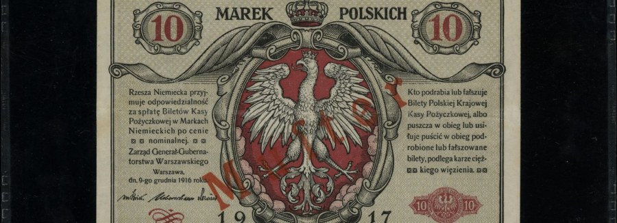 E-auction 642: Literature, banknotes, Lucow collection bills, gold ...