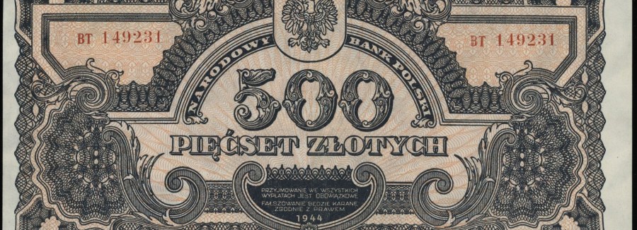 E-auction 648: Literature, banknotes, Lucow collection bills, gold ...