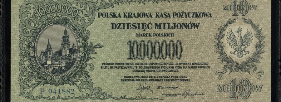 E-auction 678: Literature, banknotes, Lucow collection bills, gold ...