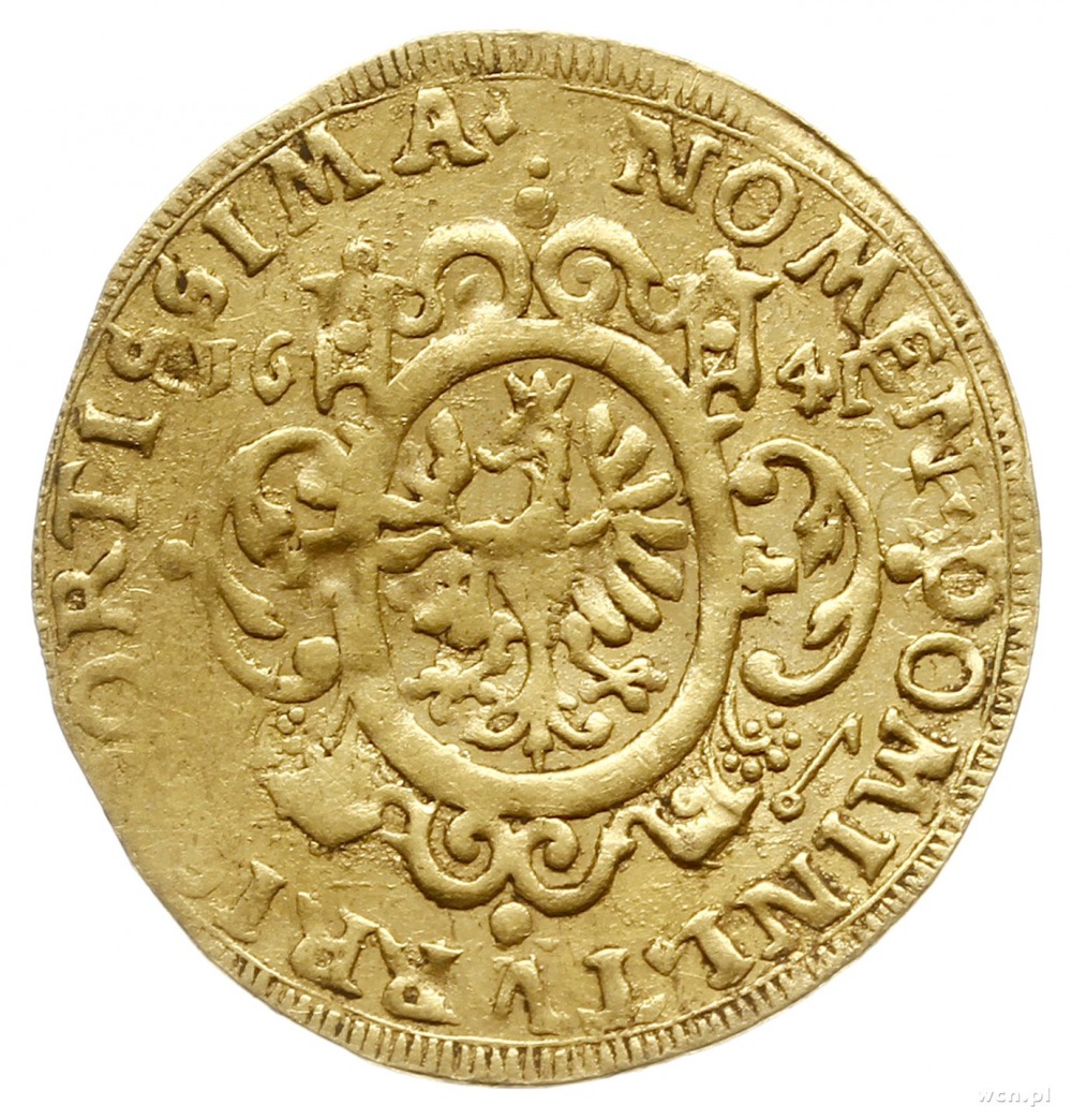 dukat 1641, Frankfurt; Fr. 972, Joseph/Fellner 438; zło... - Aukcja ...