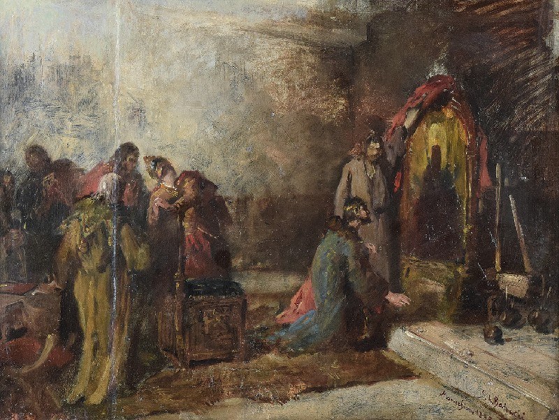 Stanisław BATOWSKI KACZOR (1866-1946), Kniaź Jurij i książę ruski ...