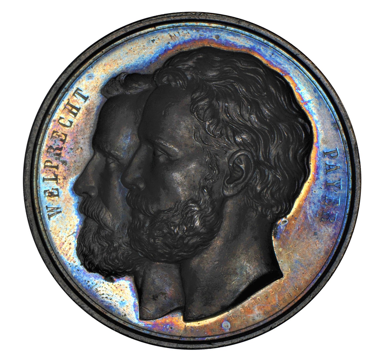 Julius Payer (1842-1915) and Karl Weyprecht (1838-1881), The Austro ...