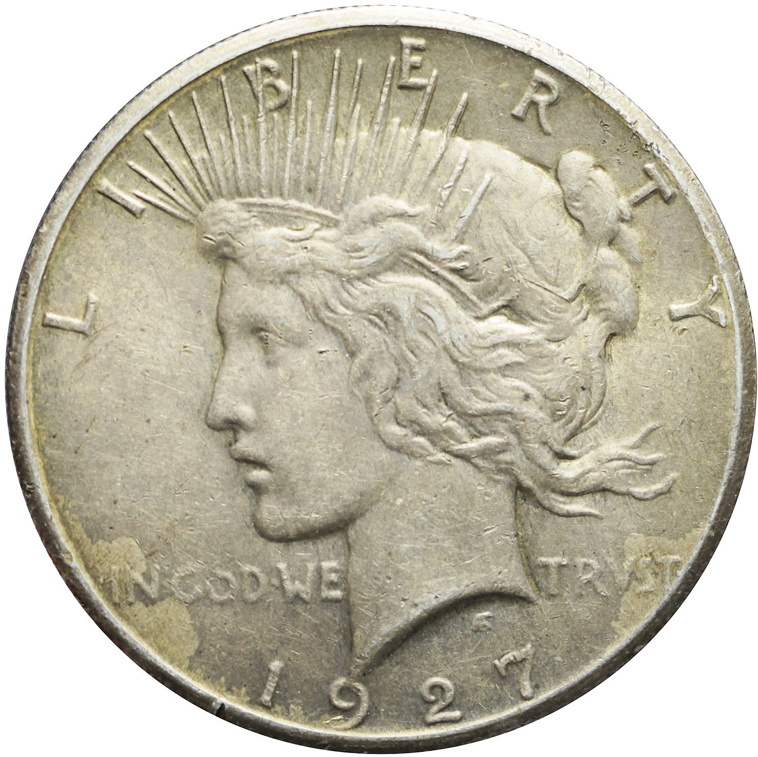 Stany Zjednoczone Ameryki (USA), 1 dolar 1927,Filadelfia, typ Peace ... Stany Zjednoczone Ameryki (USA), 1 dolar 1927,Filadelfia, typ Peace ...