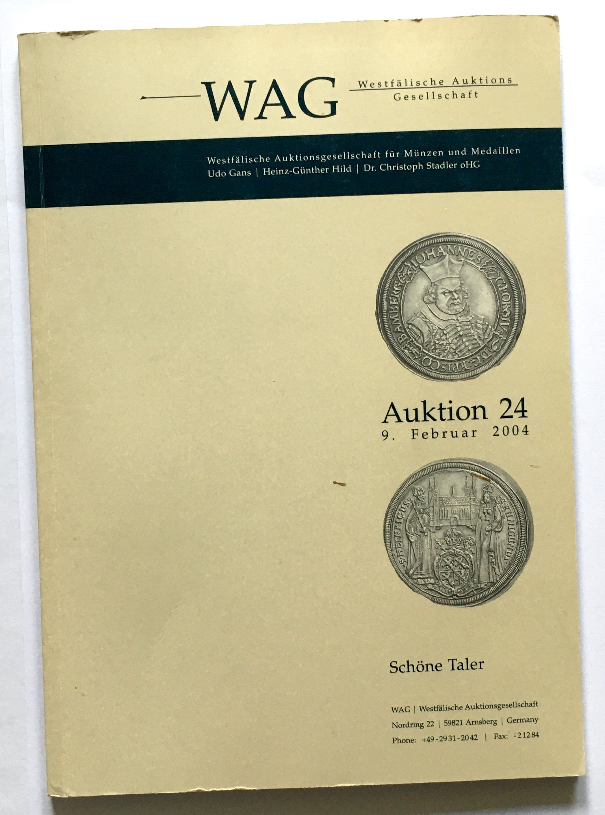Auction catalog, WAG 24/2004 - very rare and interesting, Polish and ...