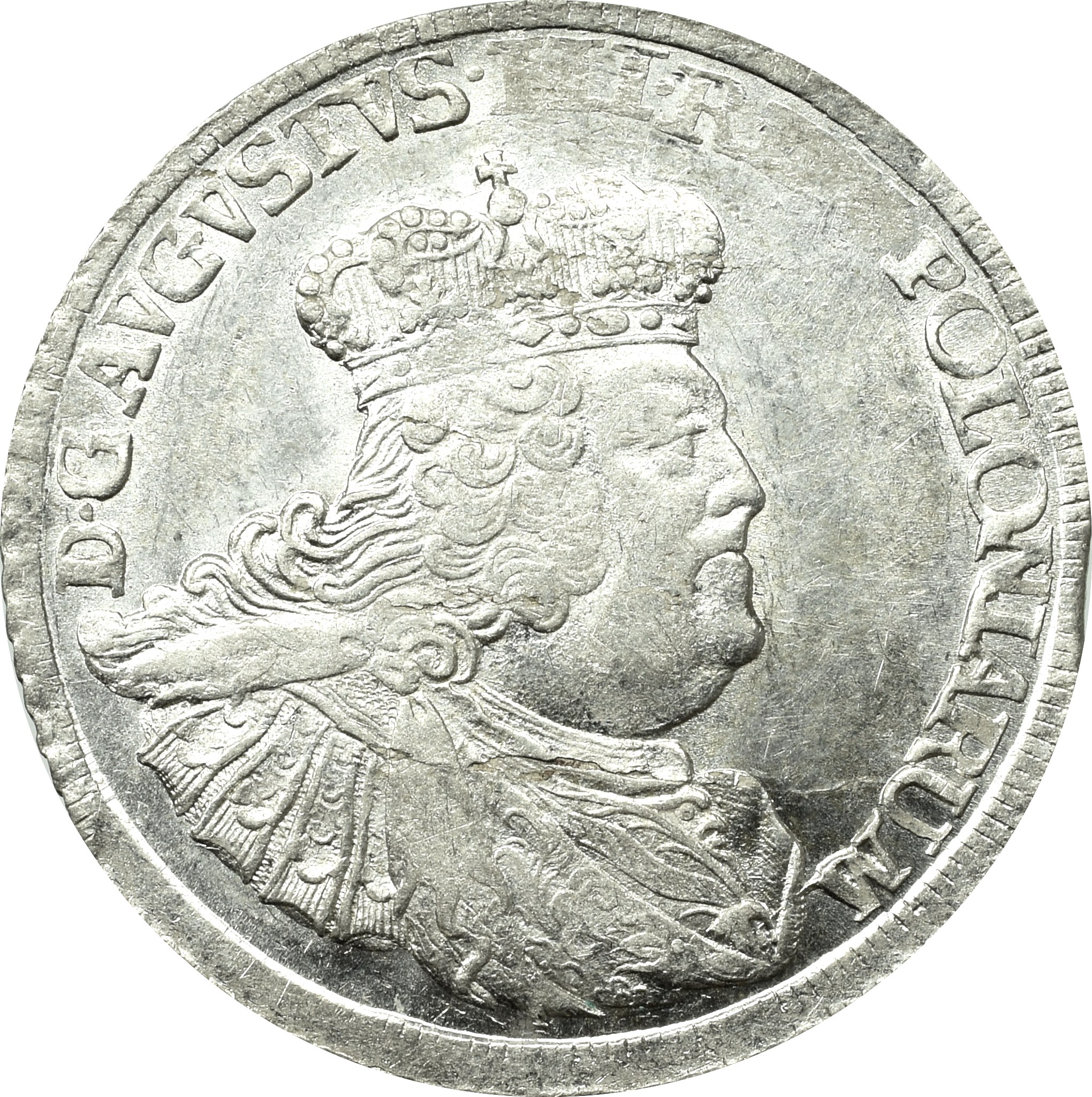 Germany, Saxony, Friedrich August II, 18 groschen 1756, Leipzig ...