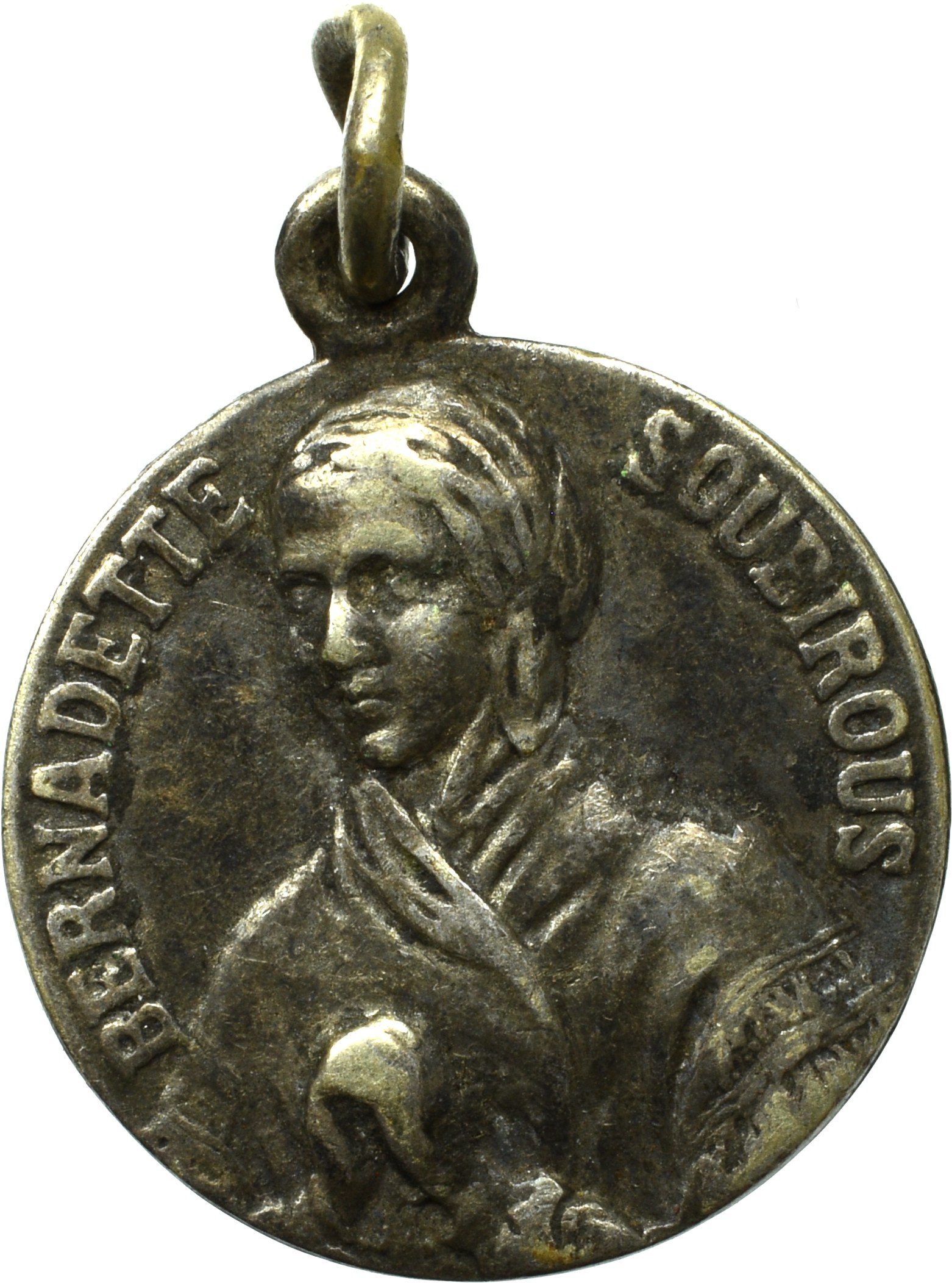 Francja, Medalik św. Bernadetta Soubirous - Aukcja internetowa ...