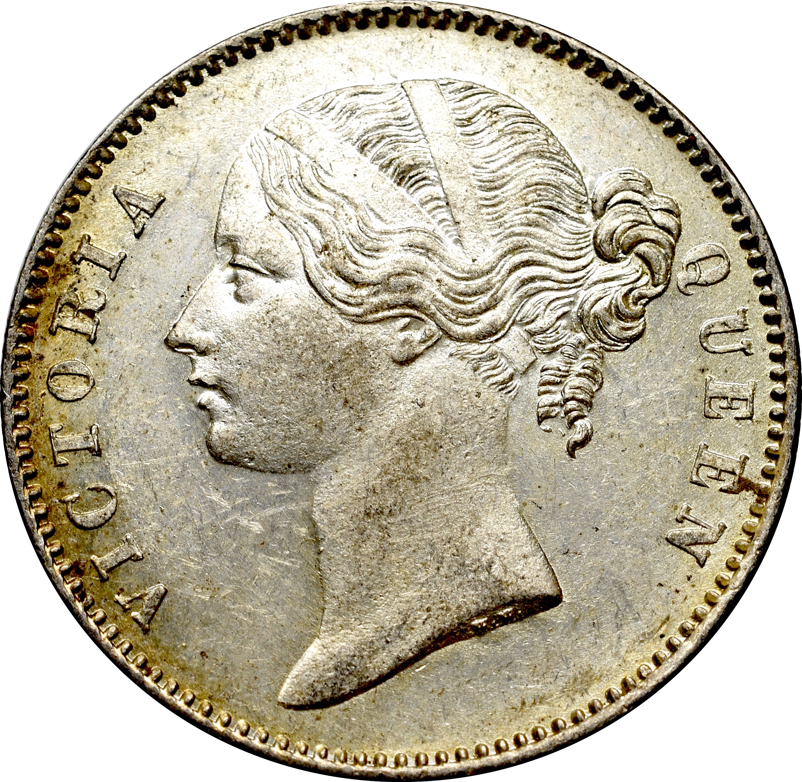 Indie, 1 rupia 1840 - Aukcja internetowa / Licytacja online - Cena - OneBid