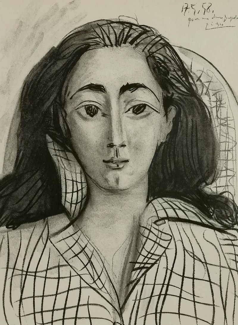 Pablo PICASSO (1881-1973), Portret kobiety, 1958 - Aukcja internetowa ...