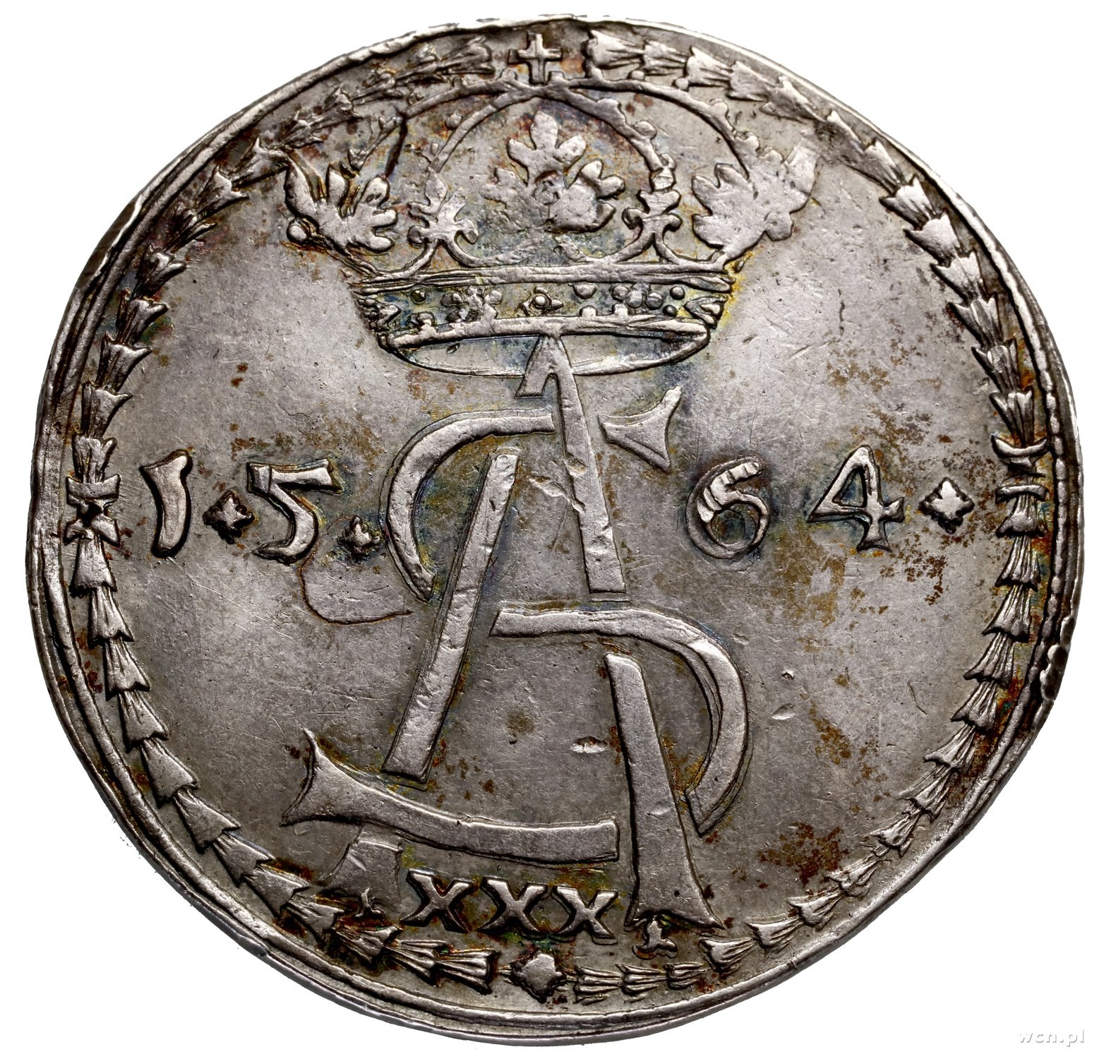 Talar (złoty polski, 30 groszy litewskich, tzw. półkope... - 网上拍卖 / 网上 ...