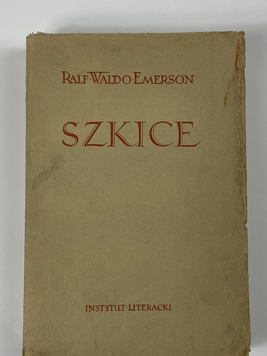 Emerson Ralf Waldo, Szkice - Aukcja internetowa / Licytacja online ...