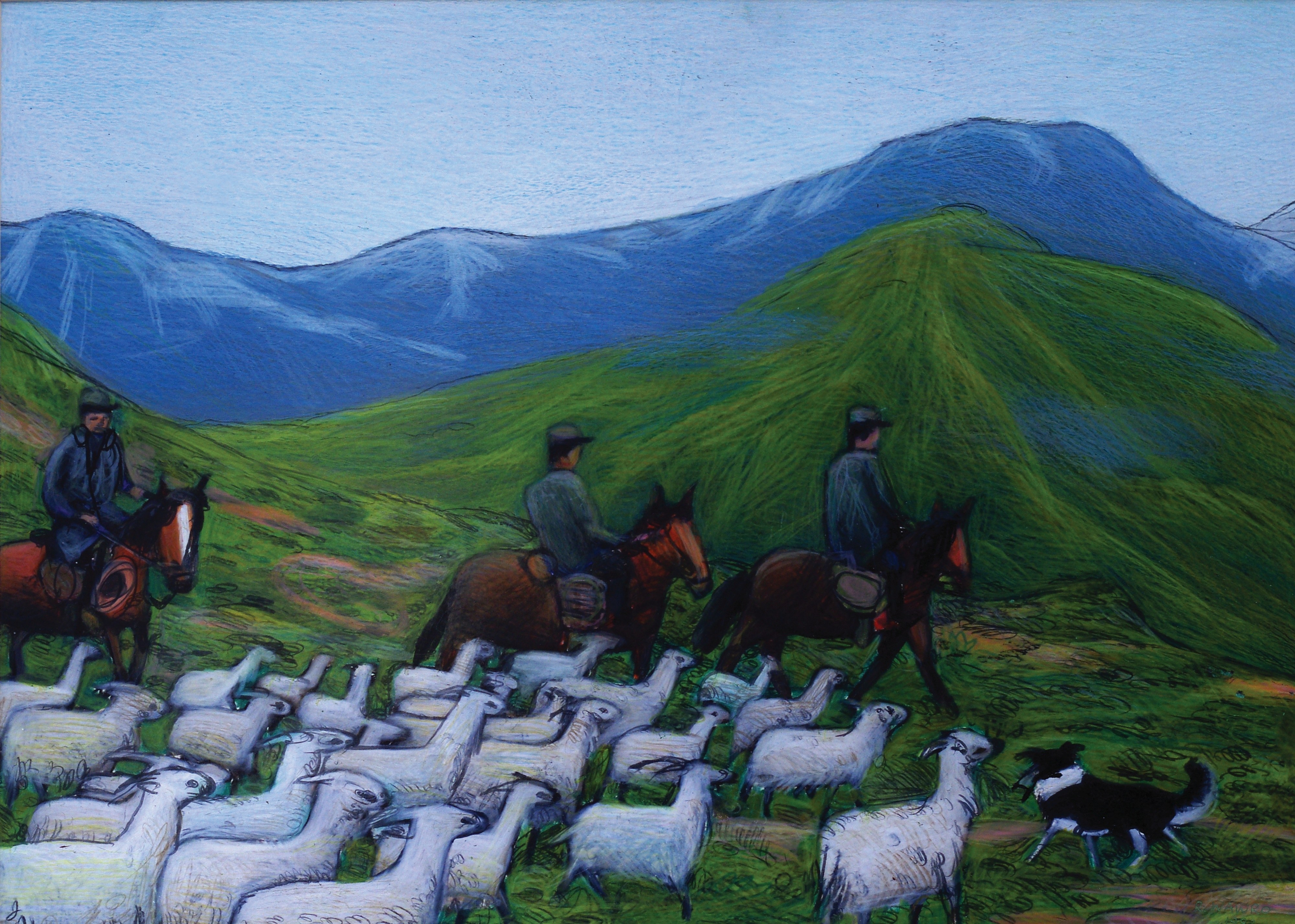 Richard Wawro, „Redyk w Chinach”, 1983 - Aukcja internetowa / Licytacja ...