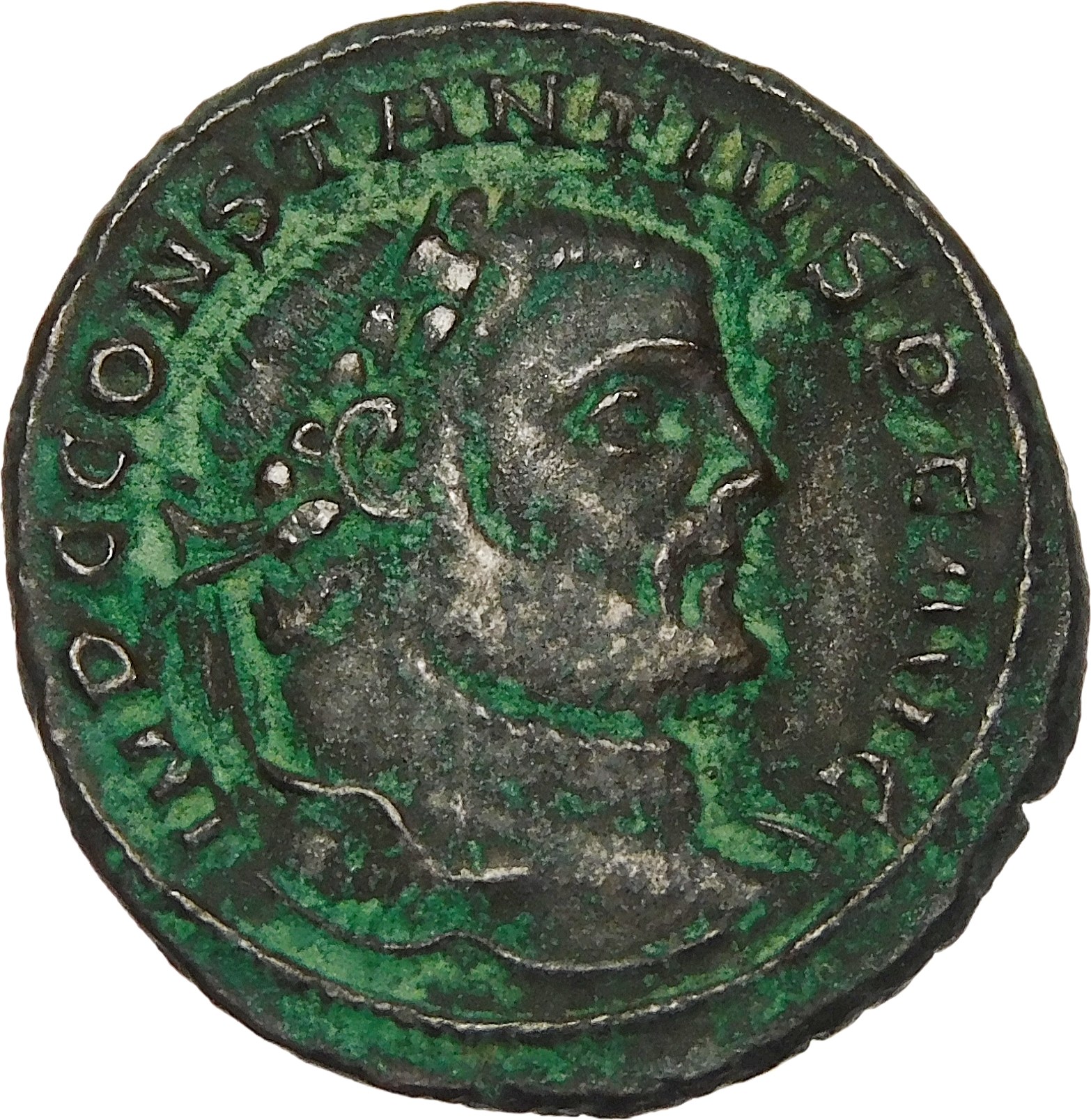 Cesarstwo Rzymskie, Constantius I Chlorus z Cesarzem Maximianus I, 1/2 ...