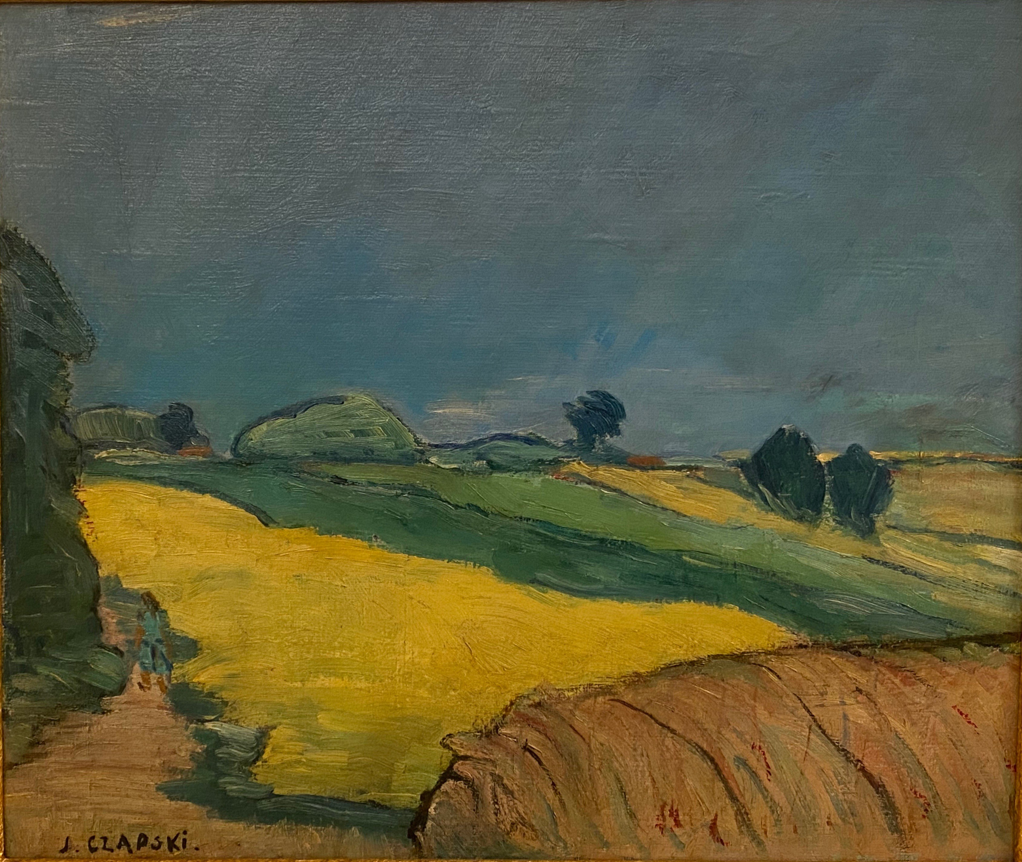 Józef Czapski(1896-1993), ''Polna droga'' - Aukcja internetowa ...