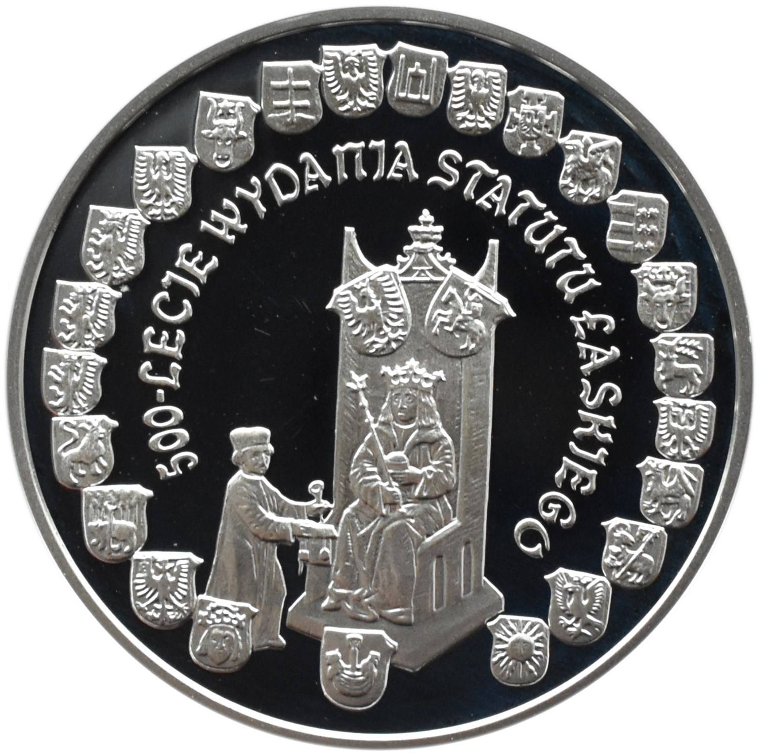 Polska, III RP, 10 złotych 2006, Statut Łaskiego, Warszawa, UNC ... Polska, III RP, 10 złotych 2006, Statut Łaskiego, Warszawa, UNC ...
