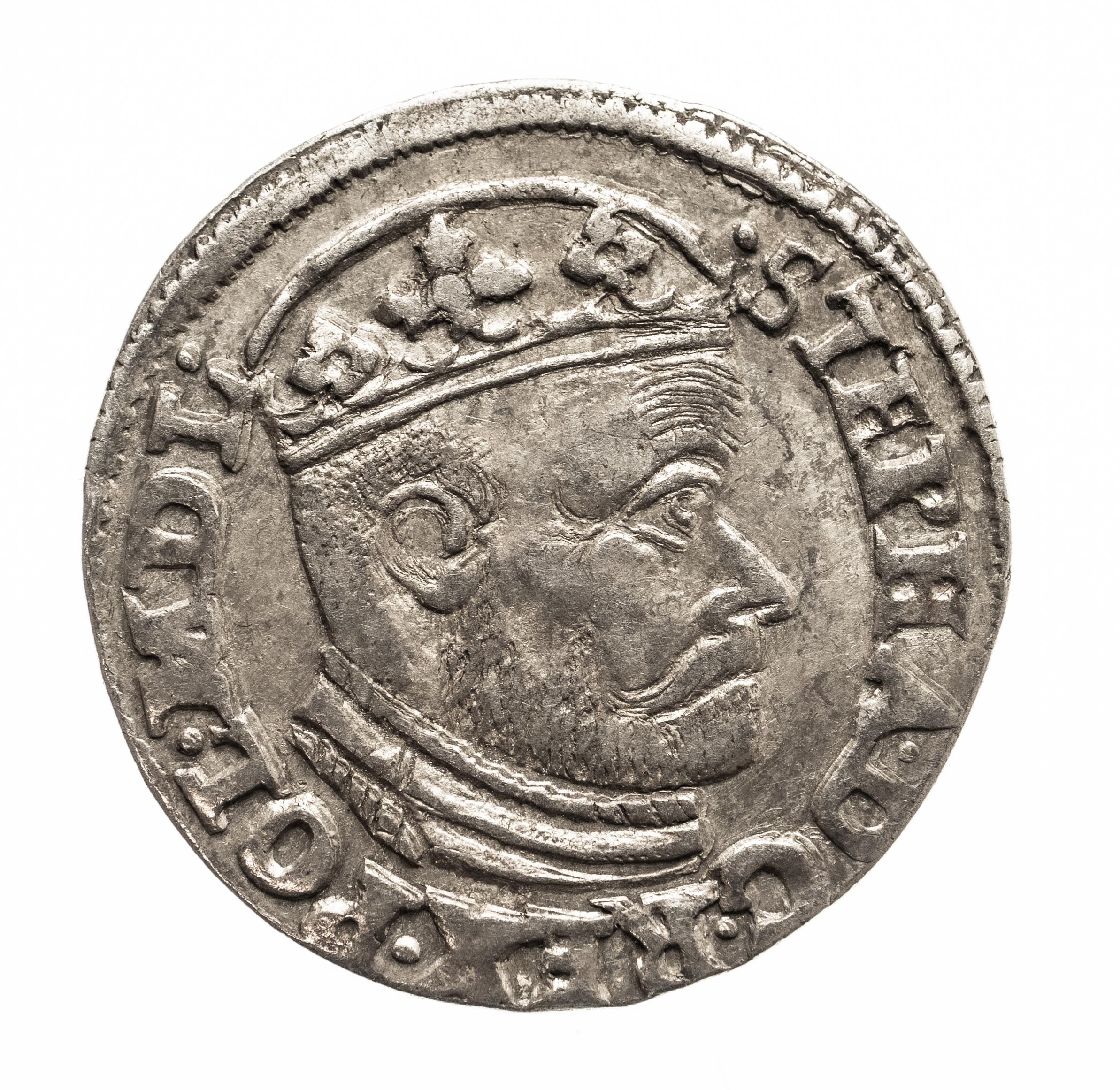 Polska, Stefan Batory 1576 - 1586, trojak 1585 G - H, Olkusz. - Aukcja ...