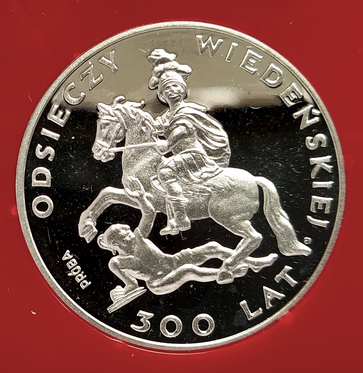 Polska, PRL (1944-1989), 200 złotych 1983, 300 Lat Odsieczy Wiedeńskiej - próba, srebro - Aukcja ...