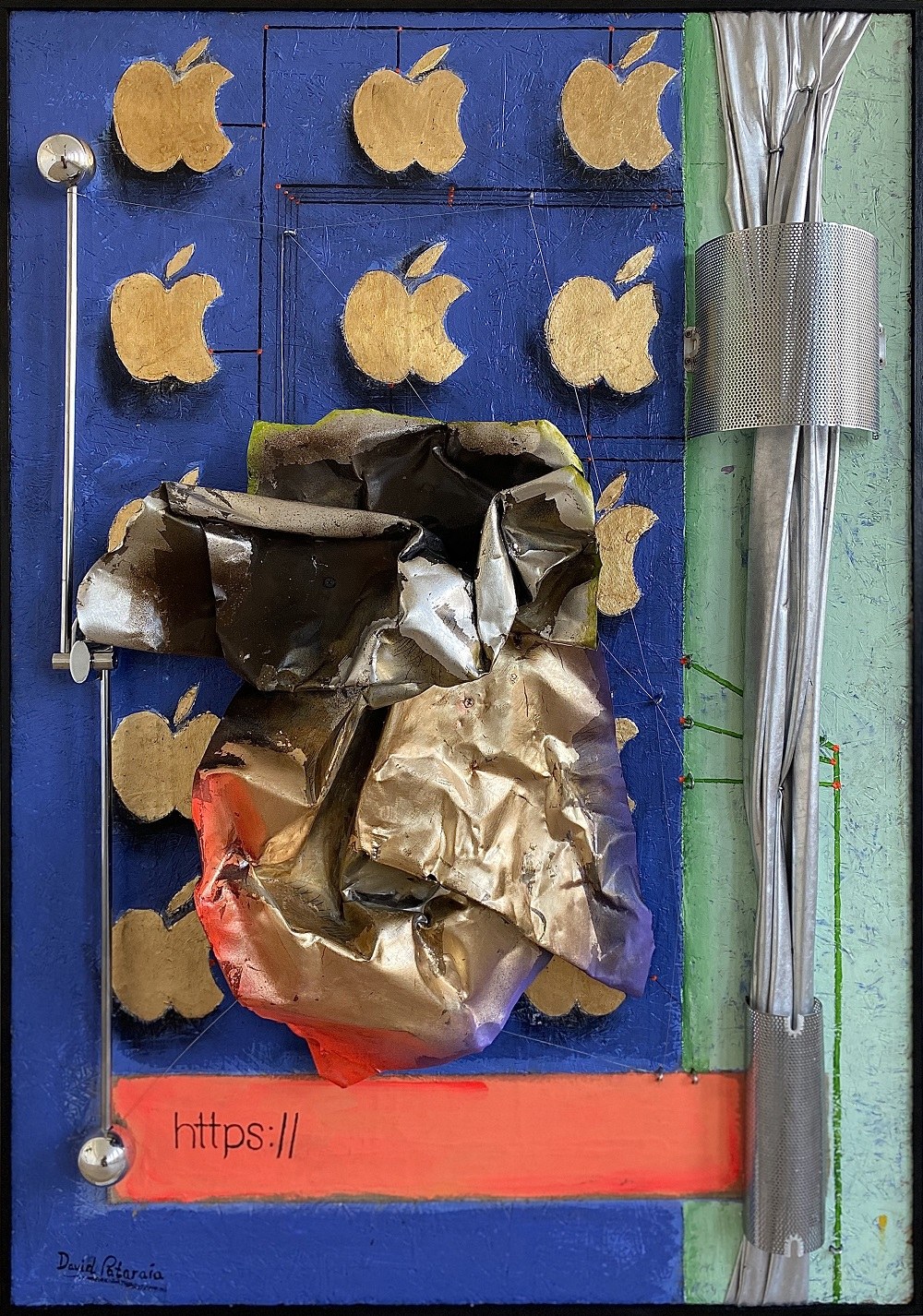 David Pataraia, Portret Apple i Internet, 2021 - Aukcja internetowa ...