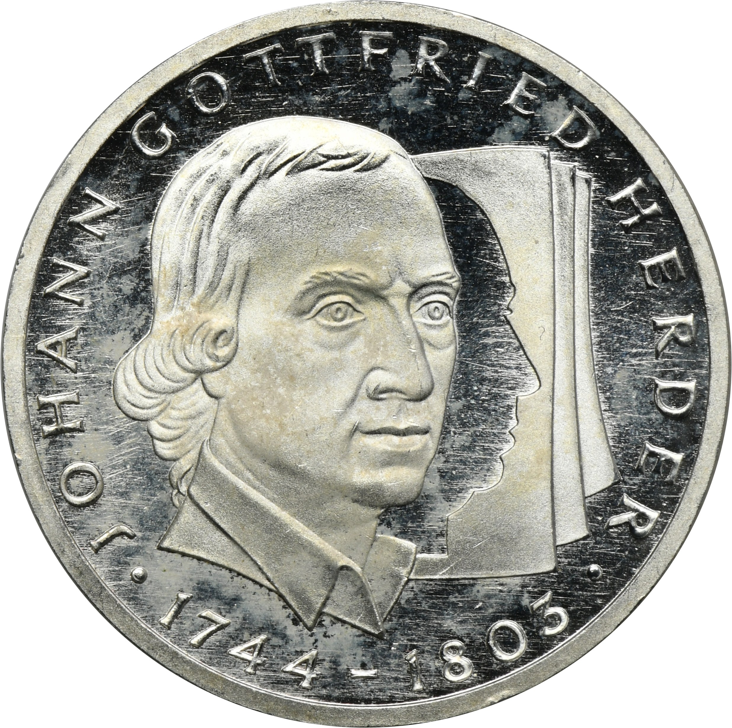 Niemcy, 10 Marek Karlsruhe 1994 G - 250. rocznica urodzin Johanna ...