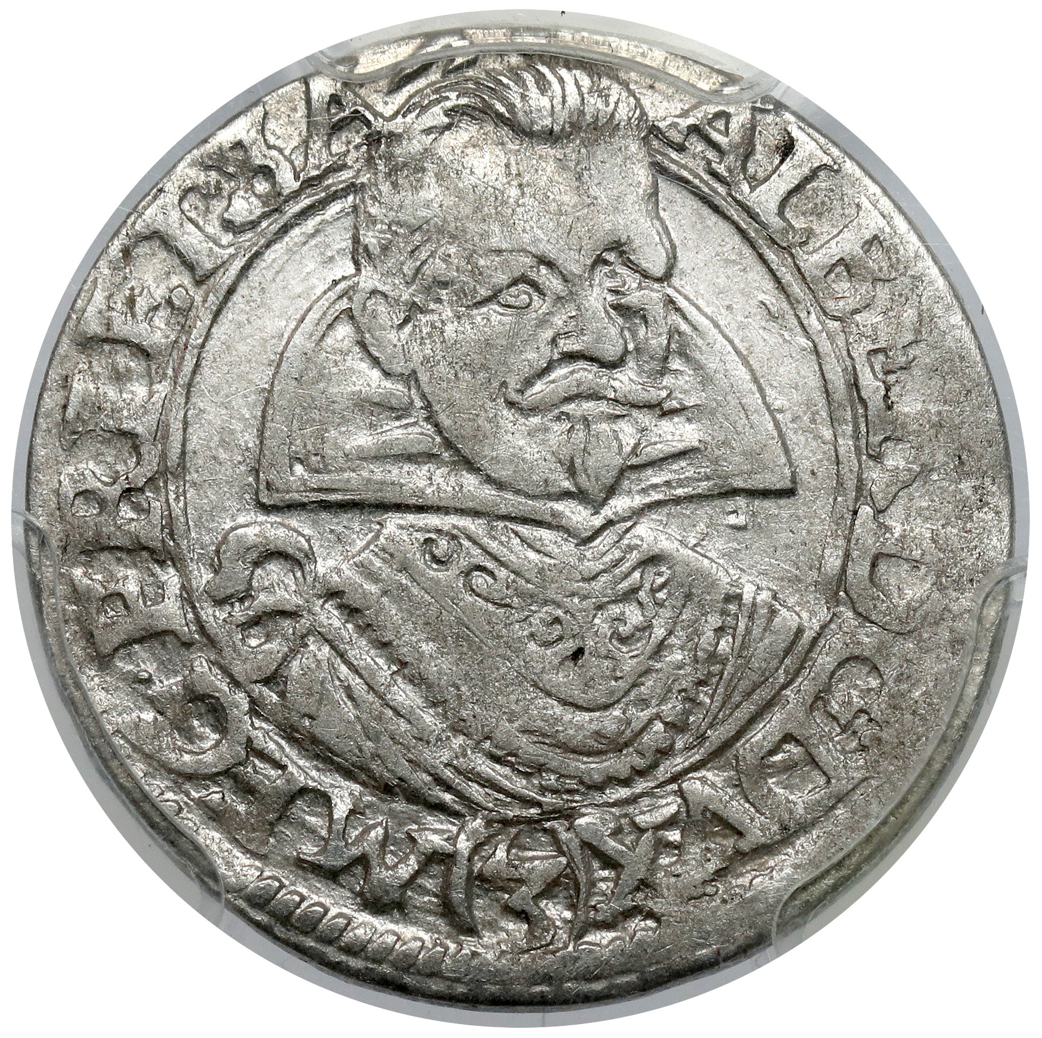 Śląsk, Albert von Wallenstein, 3 krajcary 1630, Żagań - Aukcja ...