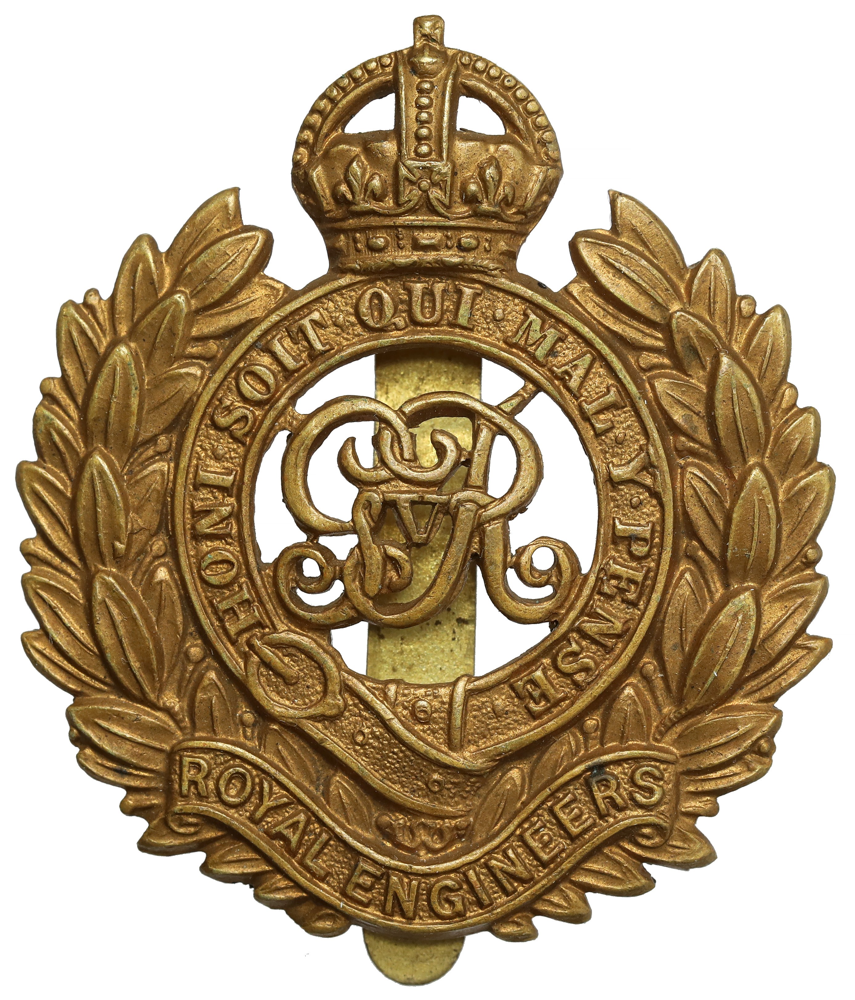 Wielka Brytania, Royal Engineer Cap Badge (1910-1936) - Aukcja ...