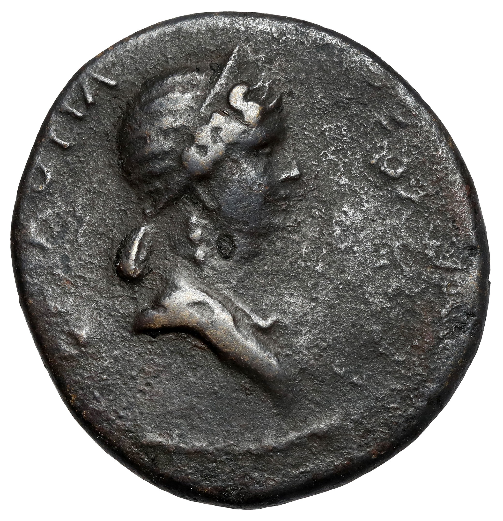 Klaudia Oktawia (54-62 n.e.) Perinthus, Thrace, AE27 - żona Nerona ...