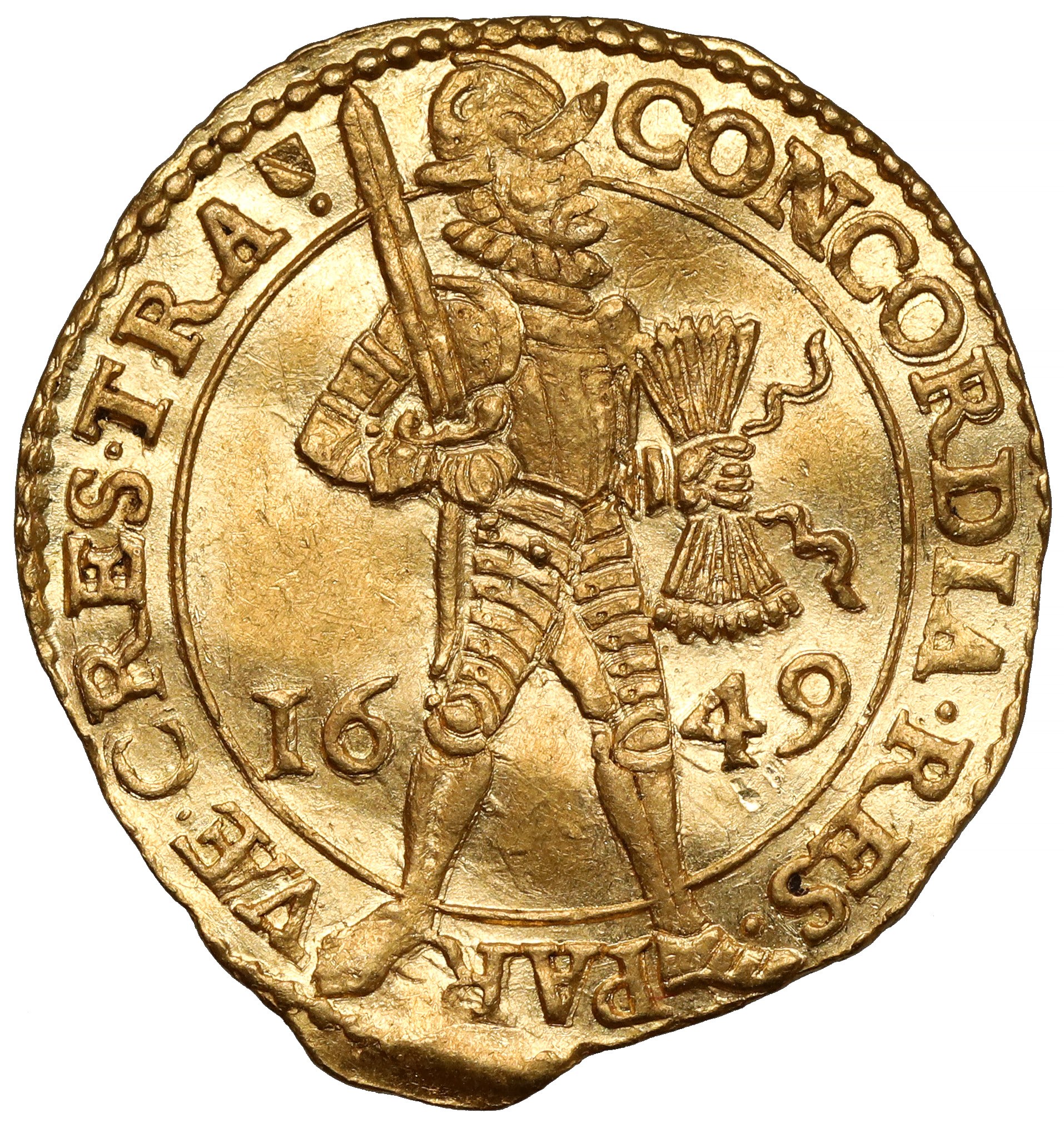Niderlandy, Dukat 1649 - Utrecht - Aukcja internetowa / Licytacja ... Niderlandy, Dukat 1649 - Utrecht - Aukcja internetowa / Licytacja ...