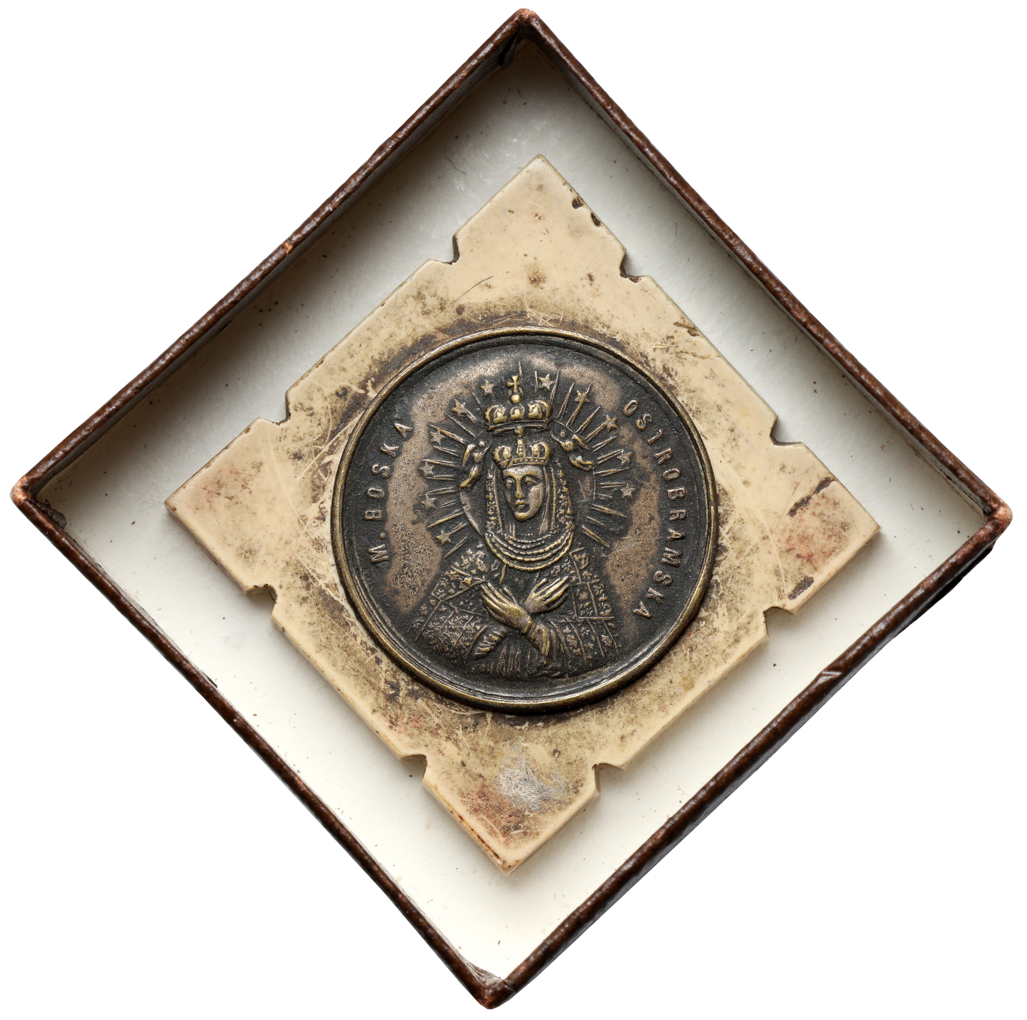 Medalion, Matka Boska Ostrobramska - Aukcja internetowa / Licytacja ...