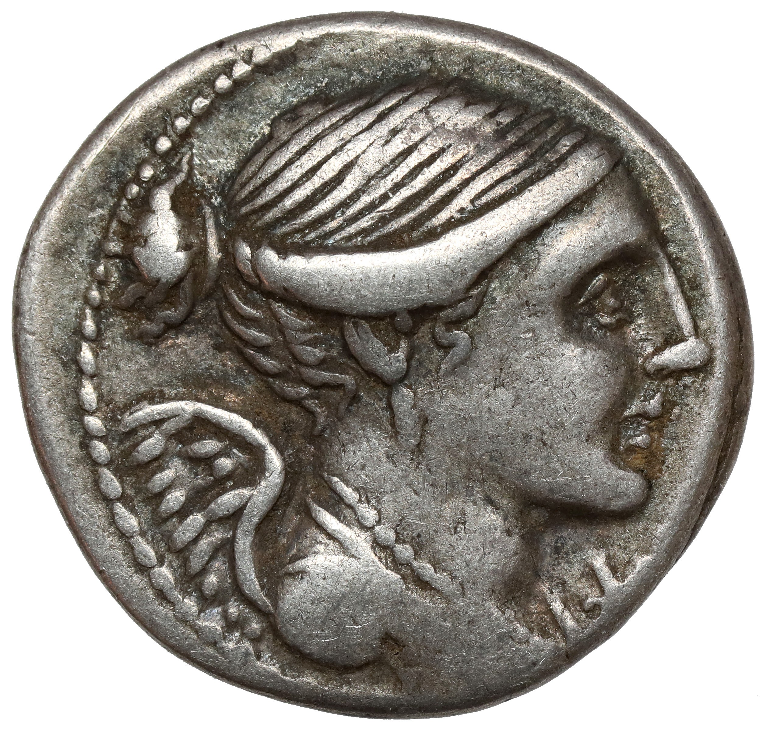 Republika, L. Valerius Flaccus (108-107 p.n.e.) Denar - Aukcja ...