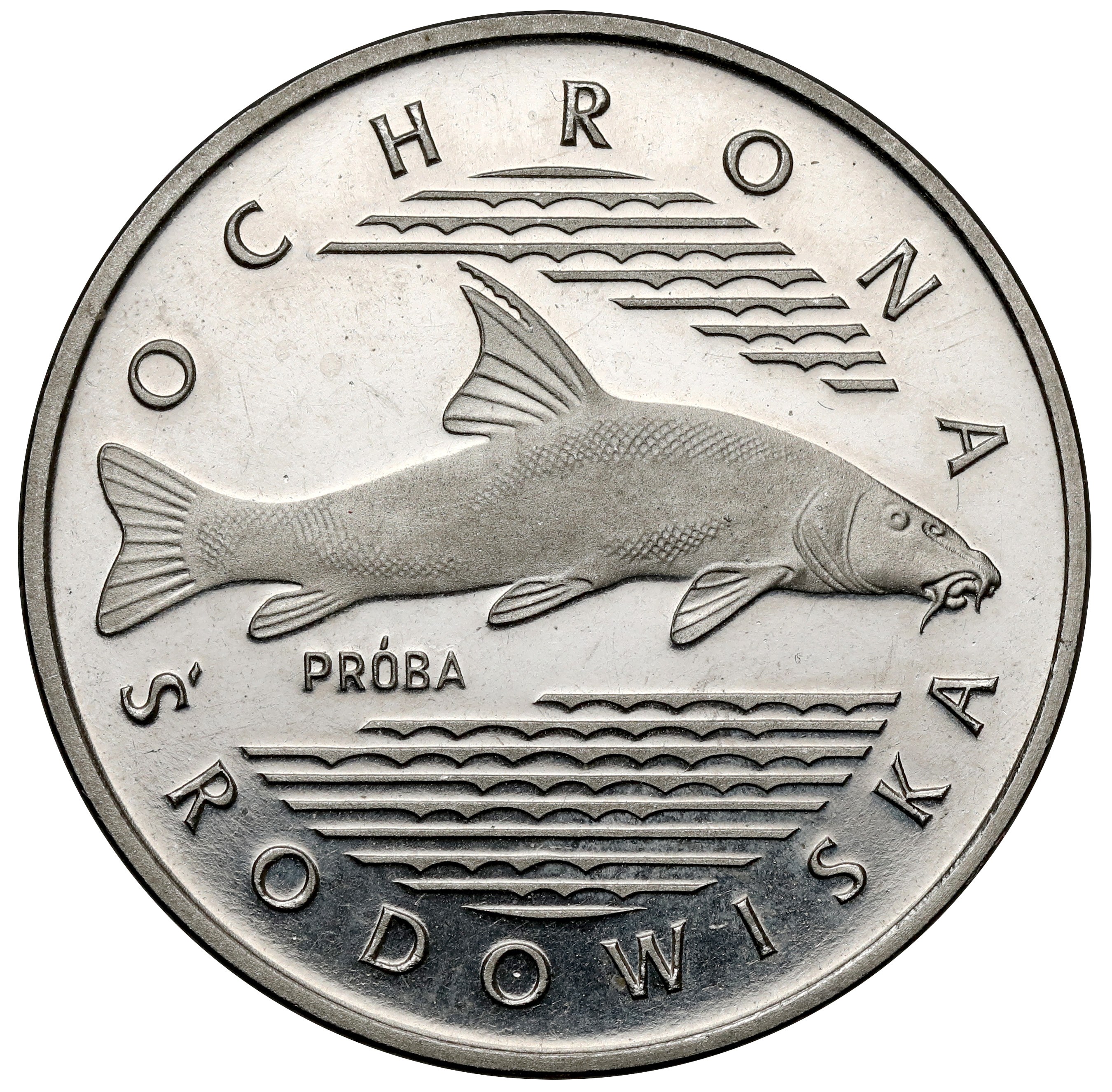 Próba NIKIEL 100 złotych 1977 Brzana - Aukcja internetowa / Licytacja ...
