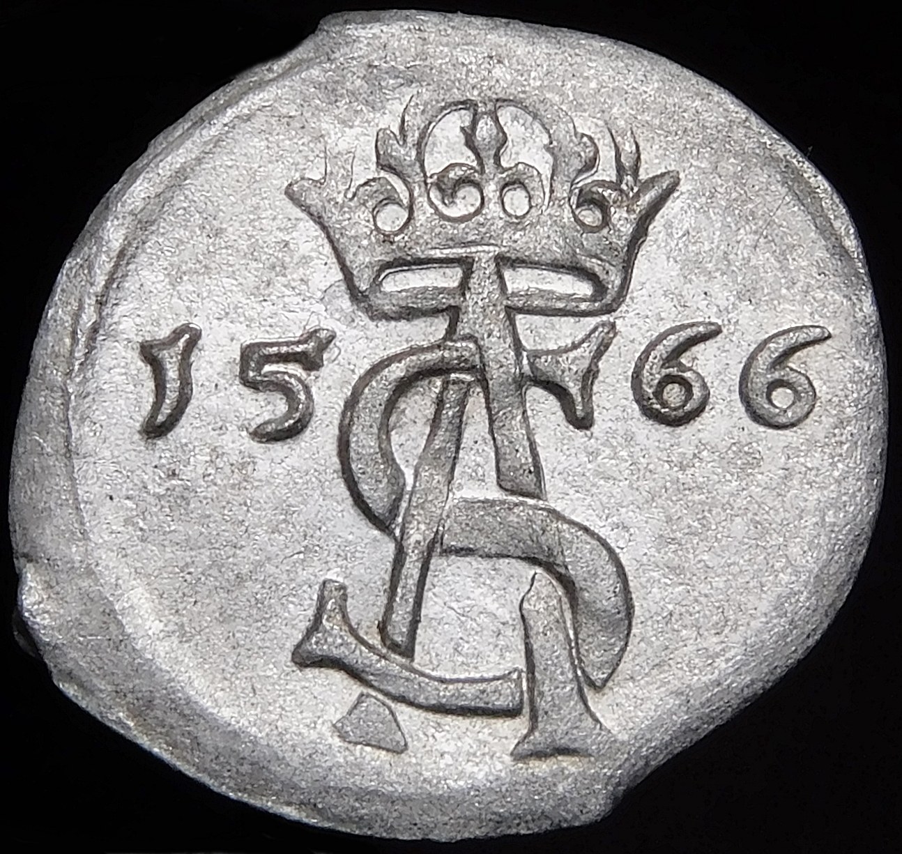 Zygmunt II August, Dwudenar 1566, Wilno - piękny - Aukcja internetowa ...