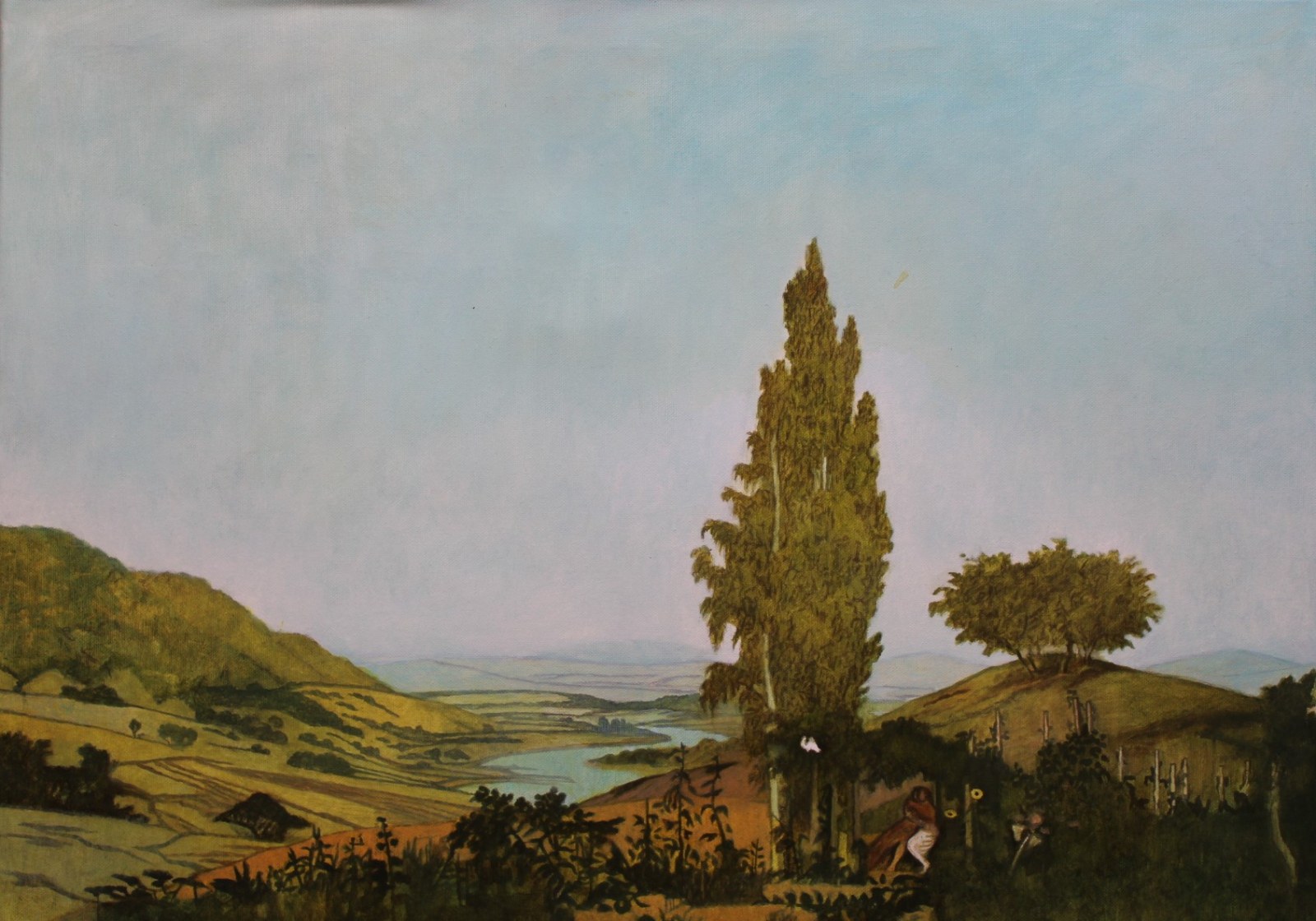 Maria Prokop (ur. 1979), Pejzaż 5 (kopia C. D. Fredricha), 2008 ...