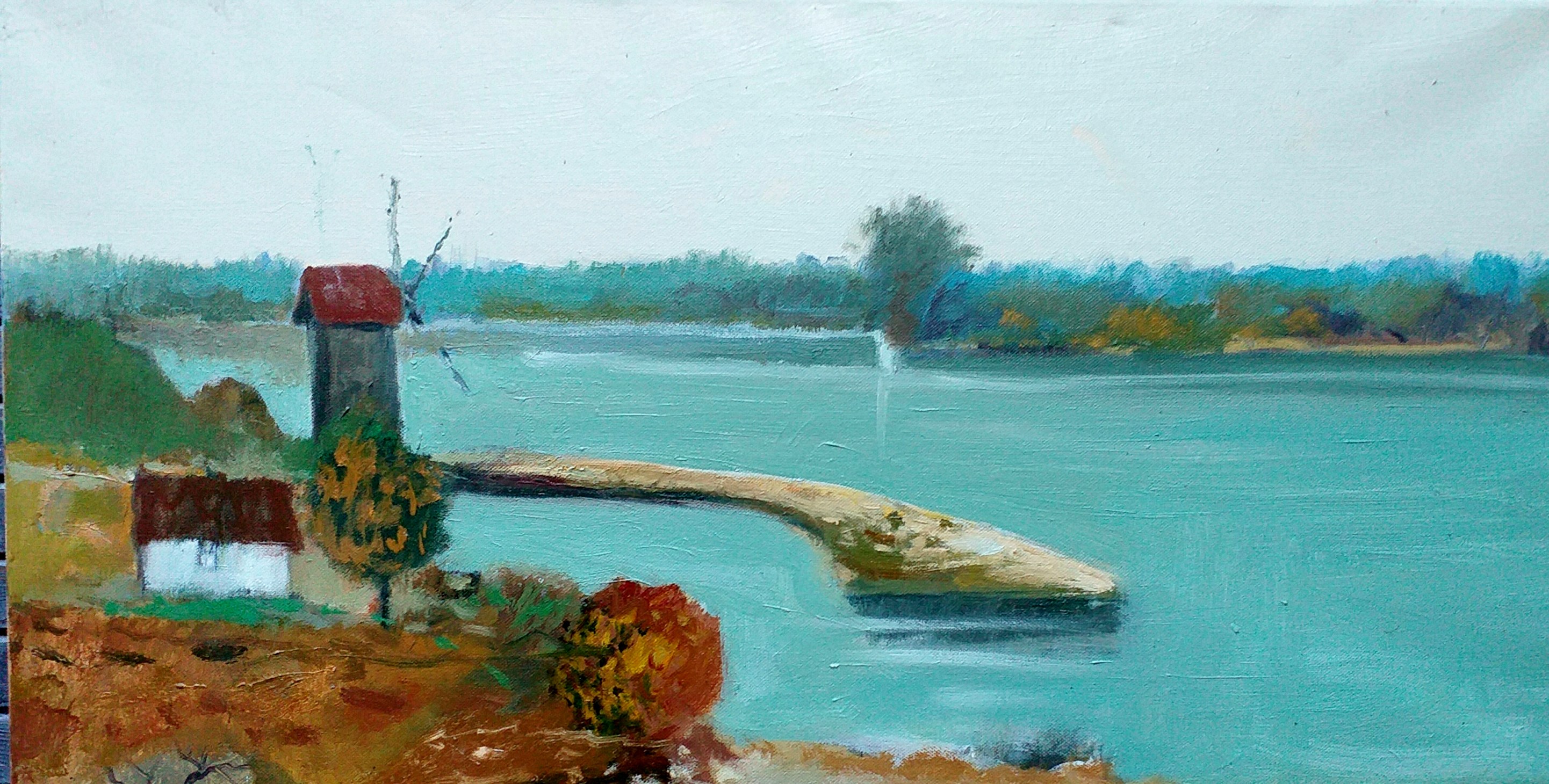 Piotr Romanowski, Wisła pod Męćmierzem, 2021 - Aukcja internetowa ...