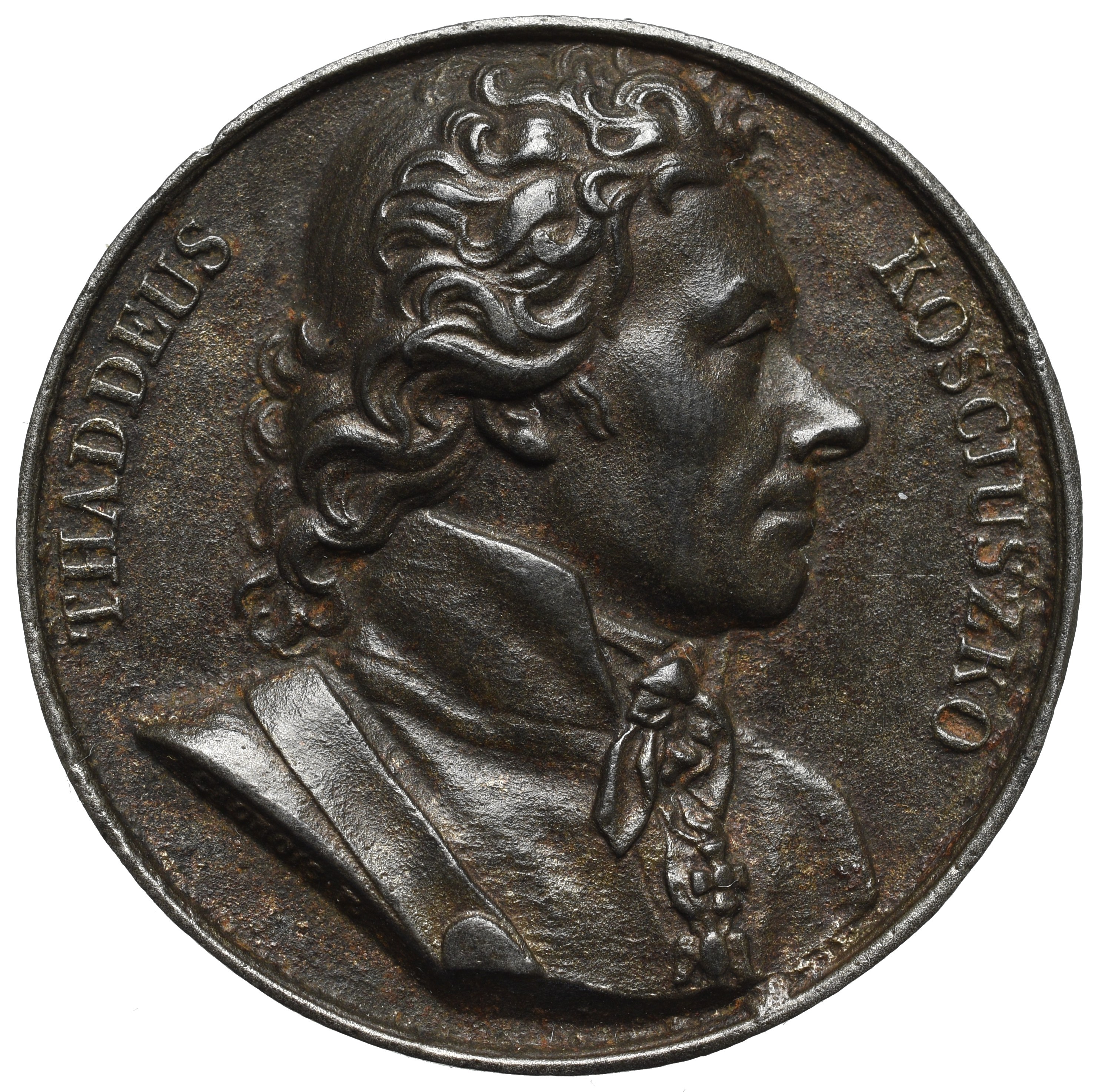 Medal Kościuszko seria sławnych postaci Duranda 1818 - Białogon ...