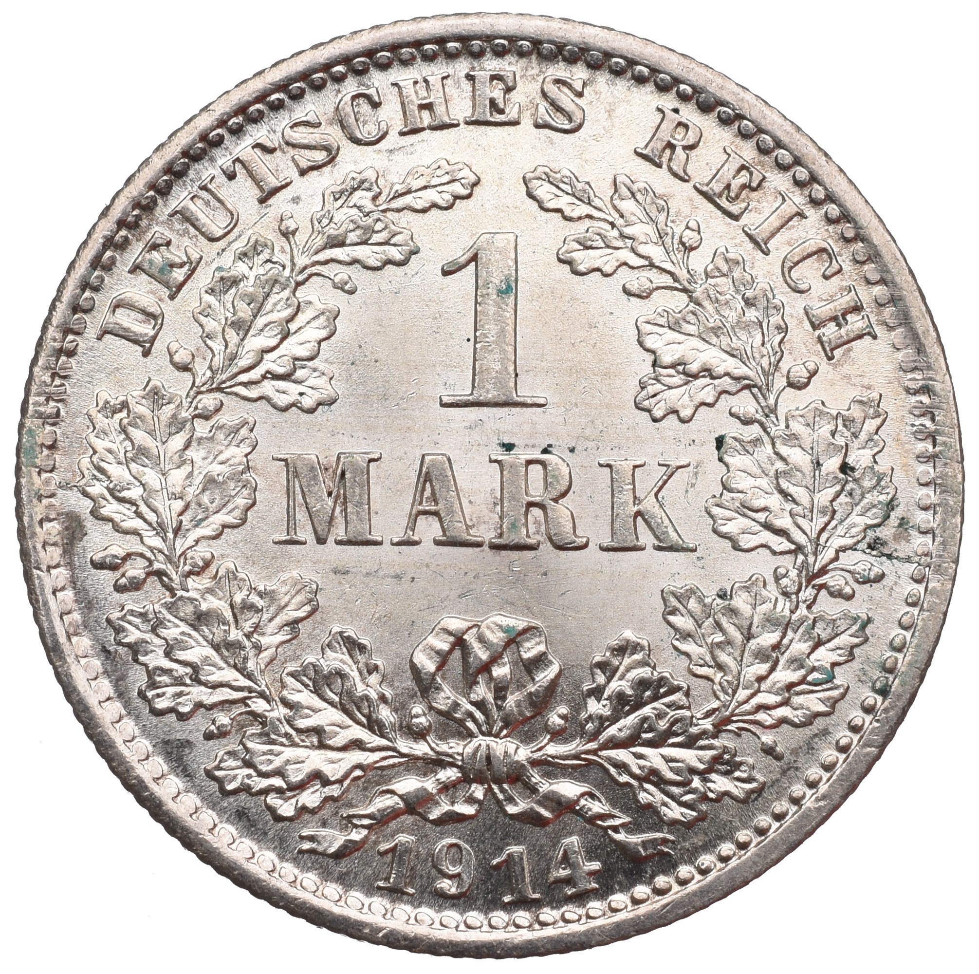 Niemcy, 1 marka 1914 D, Monachium - Aukcja internetowa / Licytacja ...