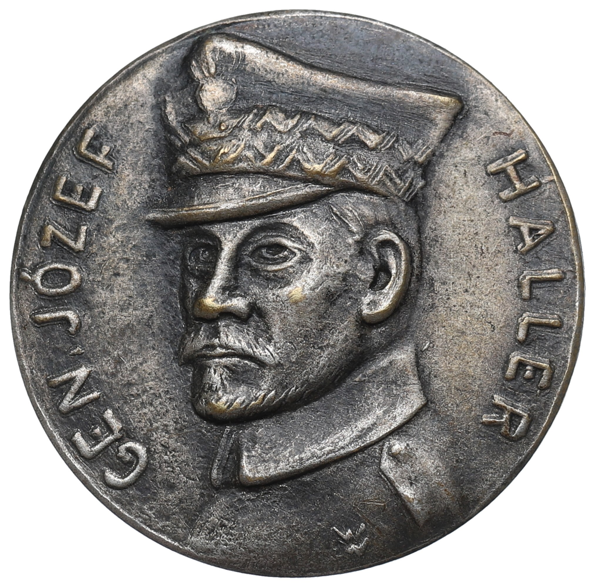 Polska, Odznaka patriotyczna gen. Haller - Aukcja internetowa ...