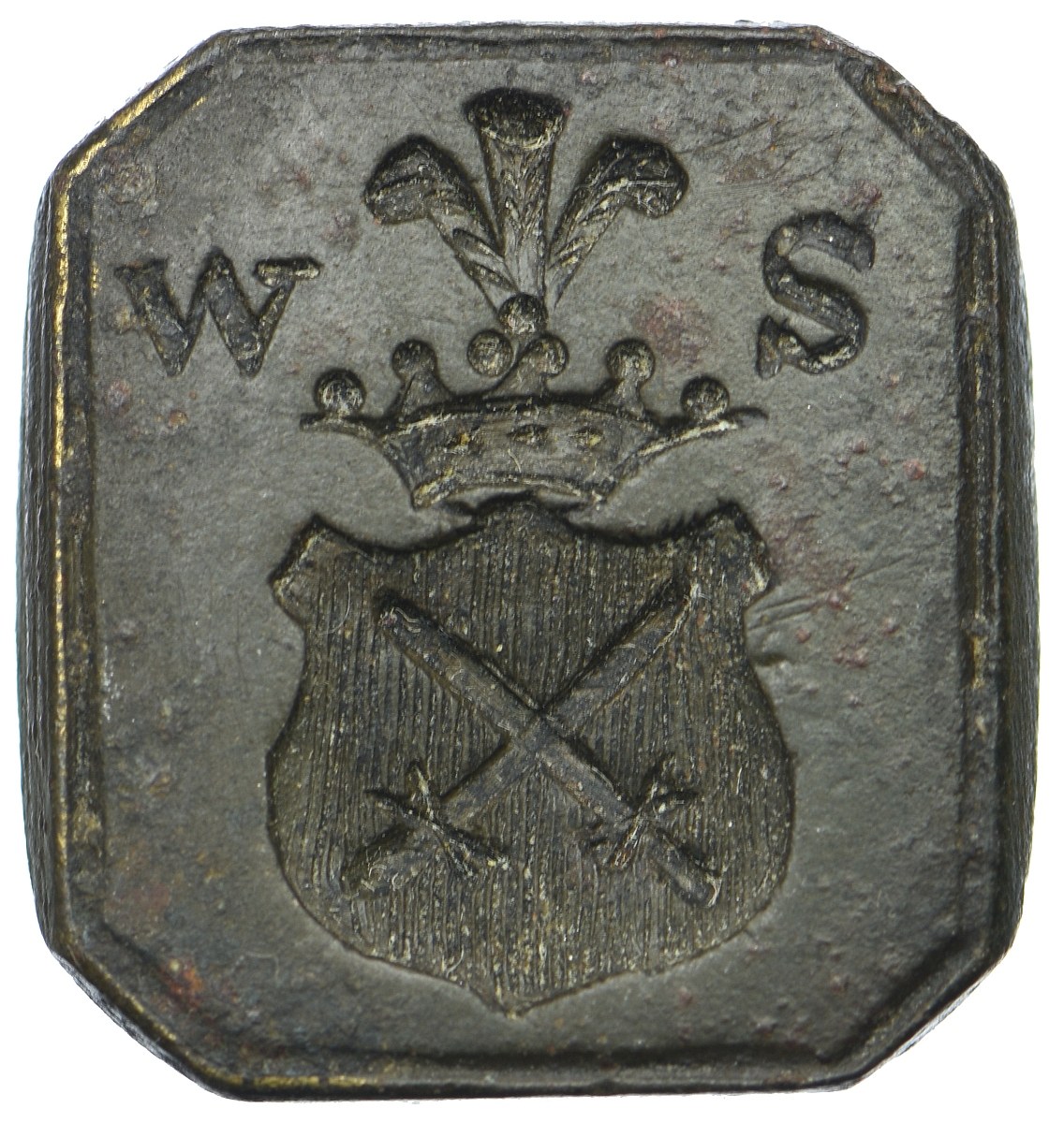 Pieczęć Herbowa, Herb Pielesz - XVIII/XIX w. - Aukcja internetowa ...