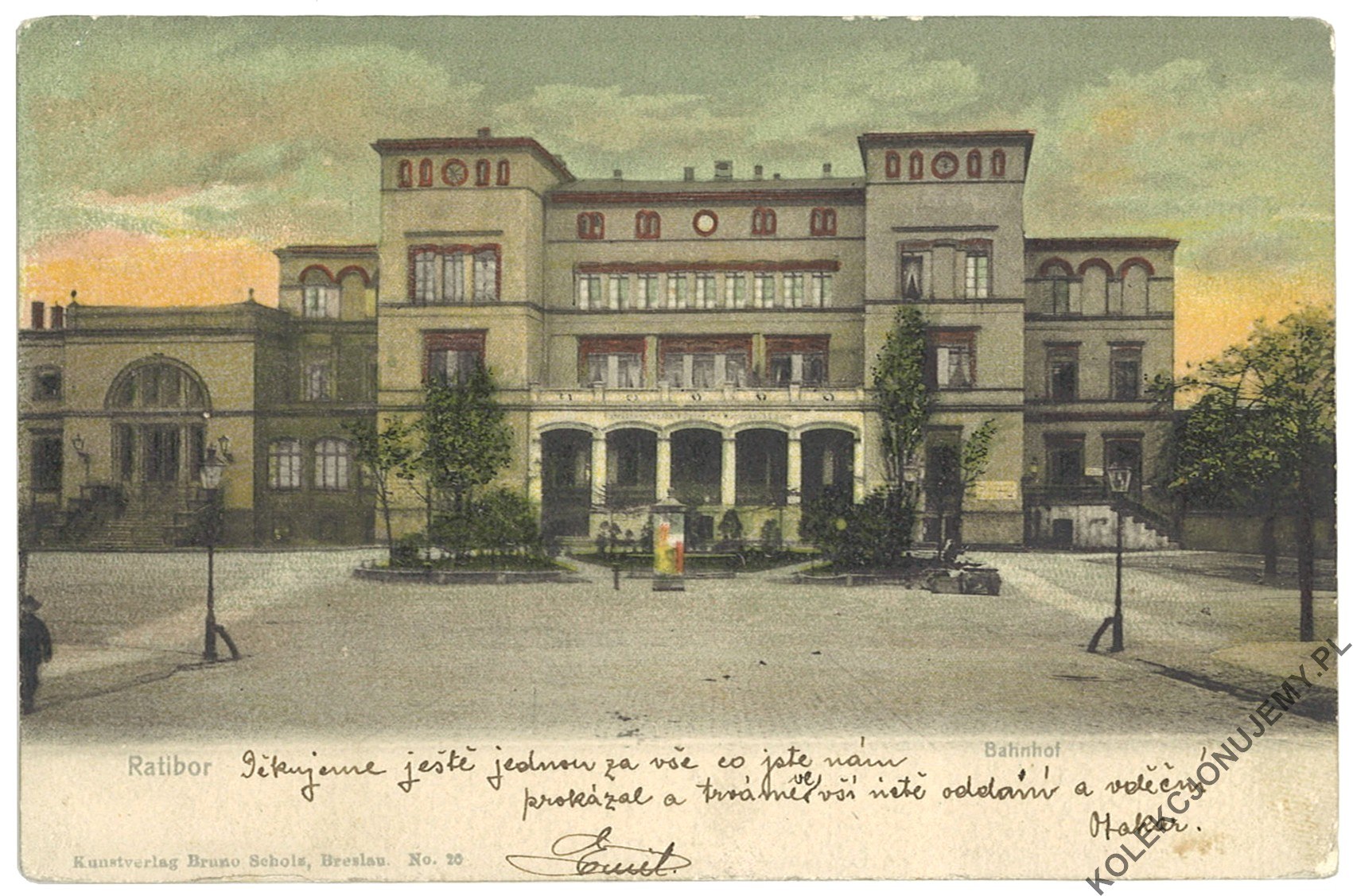 [RACIBÓRZ. Dworzec] Ratibor. Bahnhof - Aukcja internetowa / Licytacja ...