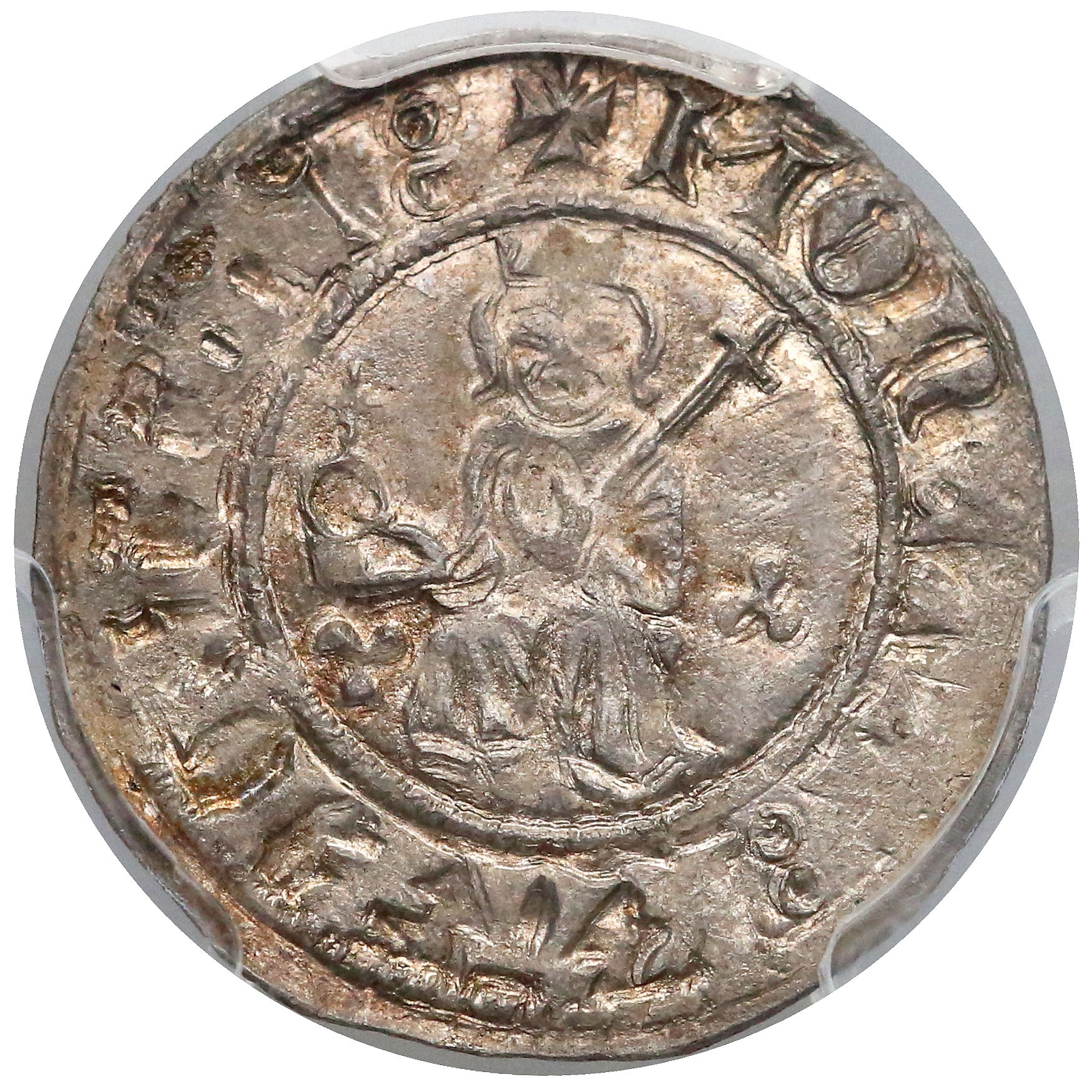 Kazimierz III Wielki, Półgrosz (kwartnik) Kraków - piękny - Aukcja ...