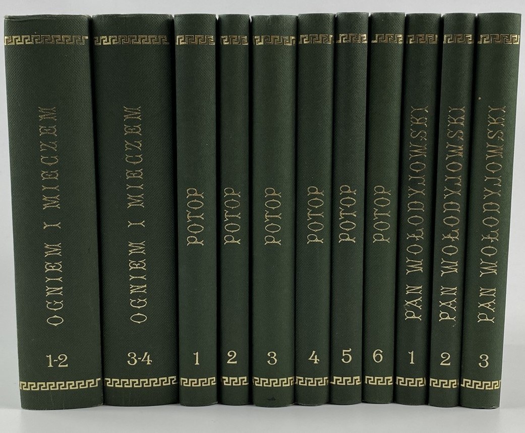 Sienkiewicz Henryk, Trylogia [Reprint pierwszego wydania książkowego ...
