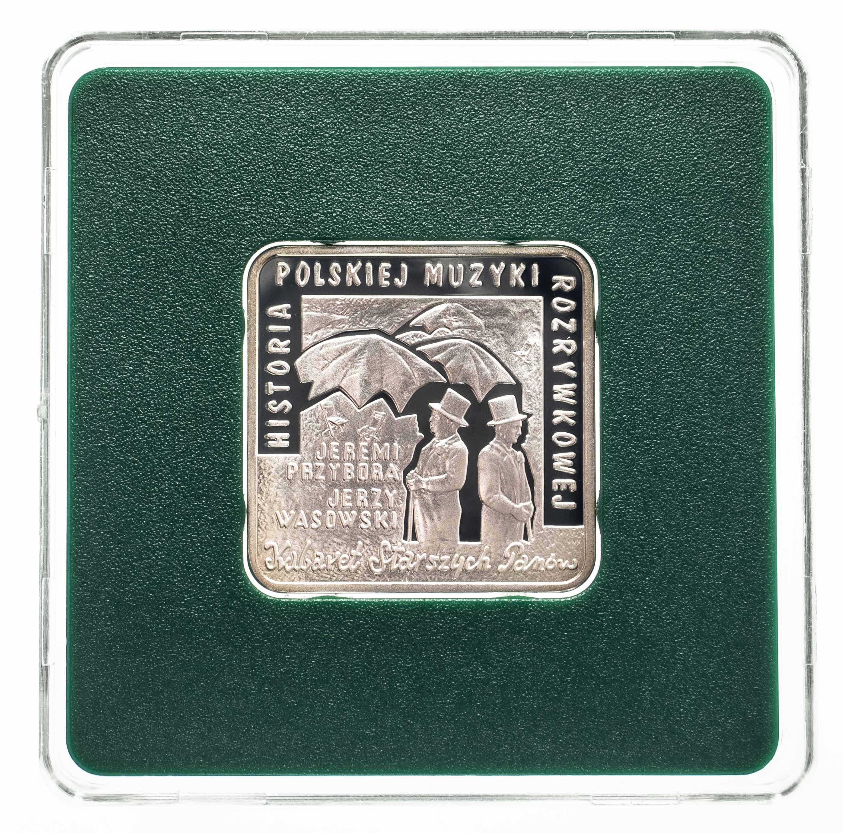 Polska, Rzeczpospolita od 1989 roku, 10 złotych 2011, Jeremi Przybora i ...