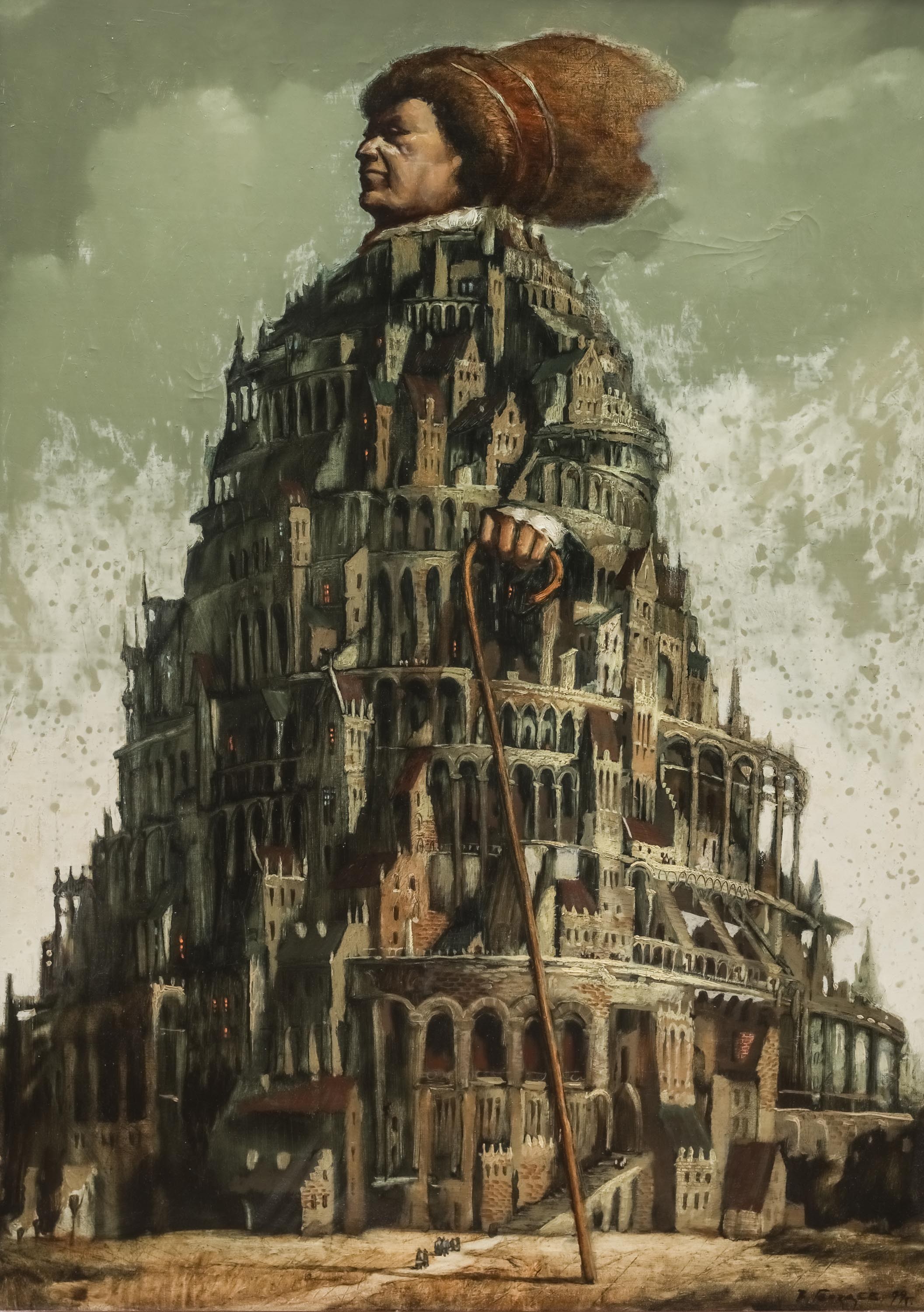 Vladimir Gvozdev (ur. 1966), Portret Grafinii Ston, Zamek Gormenghast ...