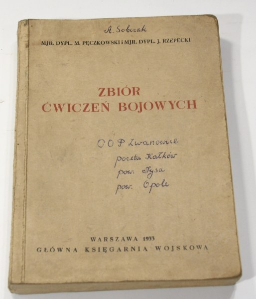 Mieczysław Pęczkowski Jan Rzepecki, Zbiór ćwiczeń bojowych - Aukcja ...