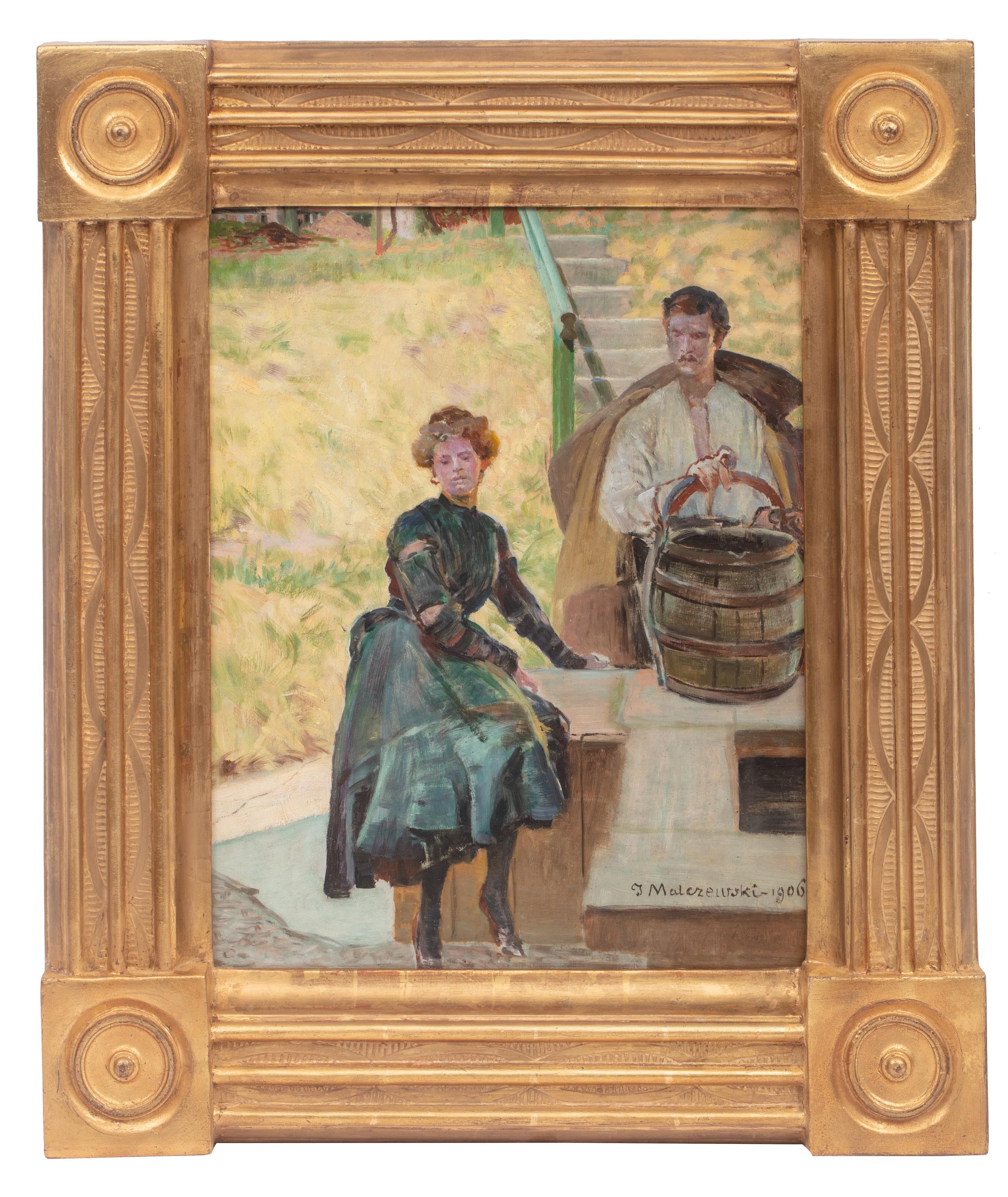 Jacek Malczewski (1854 Radom - 1929 Kraków), Zatruta studnia, 1906 ...