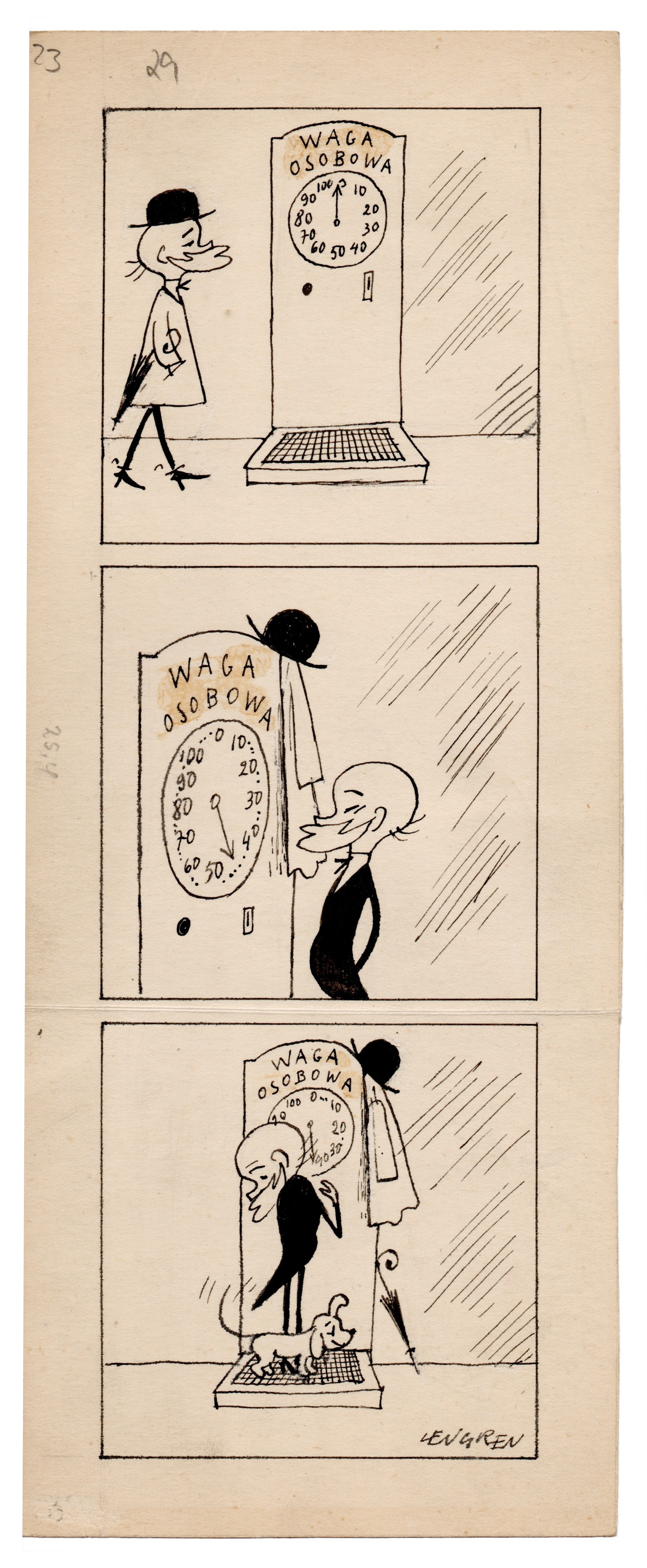 Zbigniew Lengren (1919 - 2003), „Przygody Profesora Filutka ...