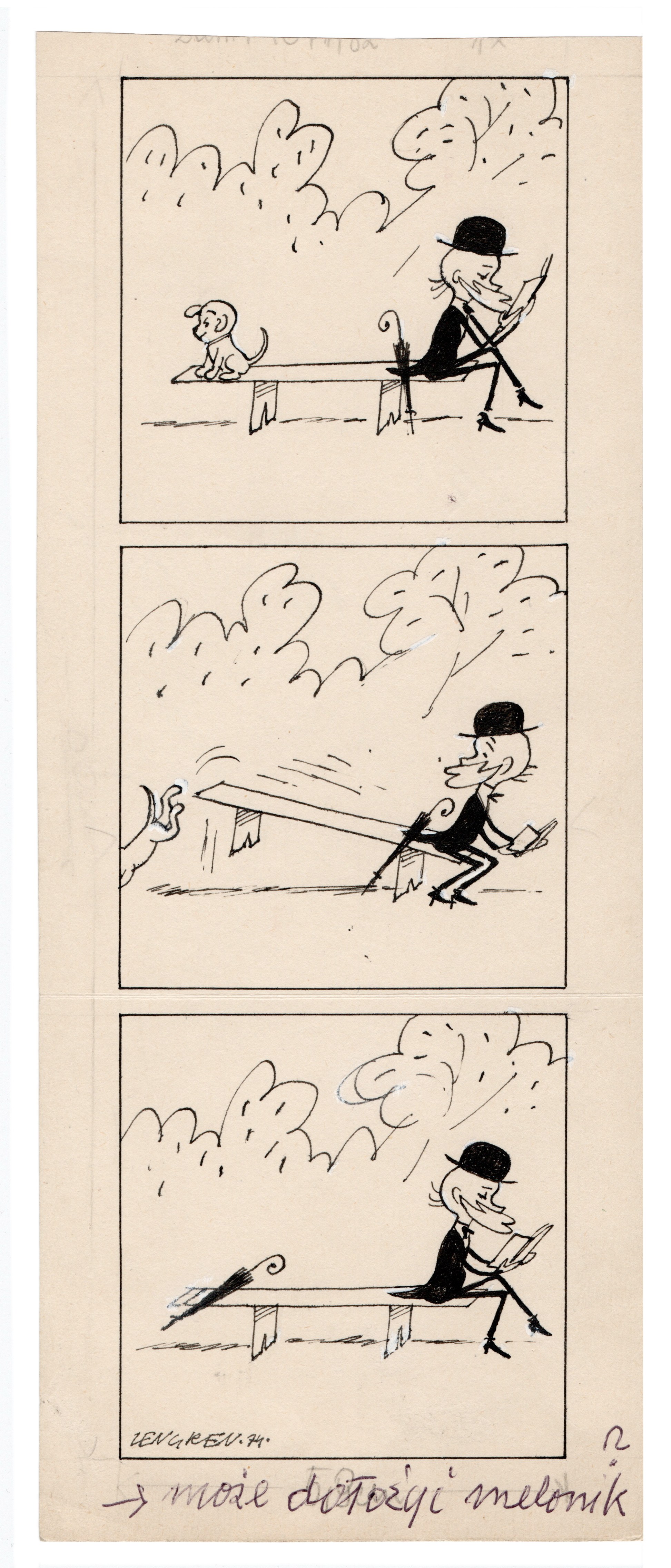 Zbigniew Lengren (1919 - 2003), „Przygody Profesora Filutka ...