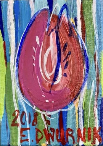 Edward Dwurnik, Tulipan, 2018 r. - Aukcja internetowa / Licytacja online - Cena - OneBid
