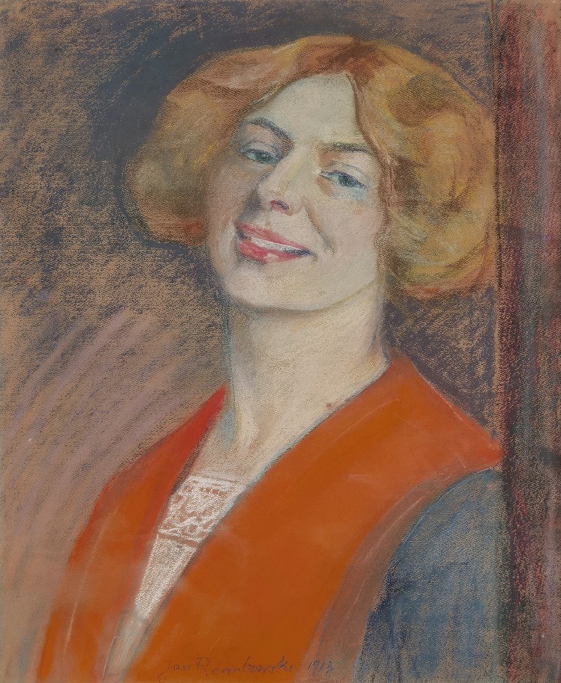 Jan REMBOWSKI (1879-1923), Mona Rosa, 1913 - Aukcja internetowa ...