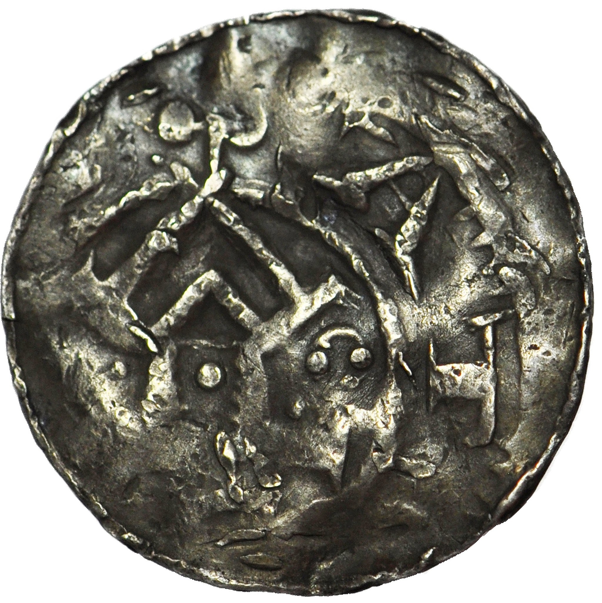 Niemcy, Otton i Adelajda, Denar X/XIw - Aukcja internetowa / Licytacja ...