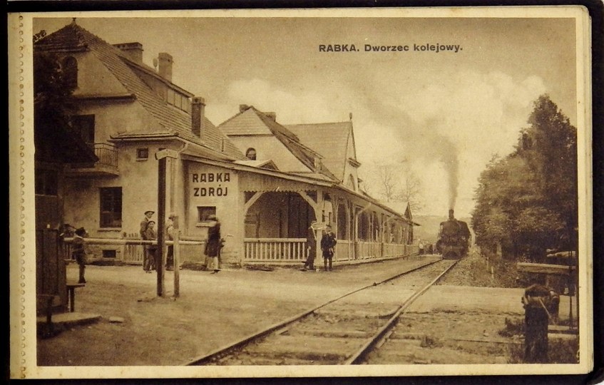 RABKA. Albumik pocztówek. Kraków 1931. Wydawnictwo Sztuka. 16m podł ...