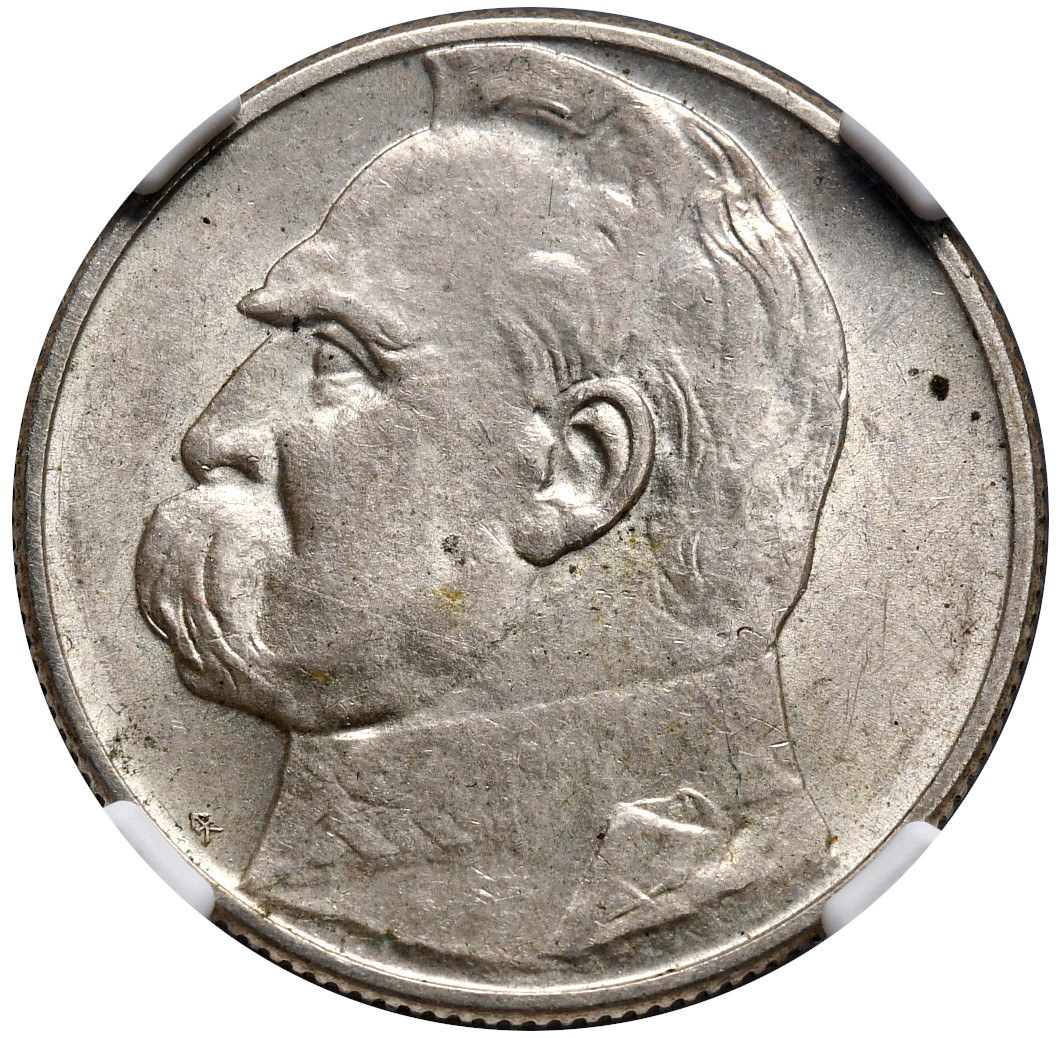 II Rzeczpospolita, 2 złote 1934 Piłsudski, NGC MS 62 - Aukcja internetowa / Licytacja online ...